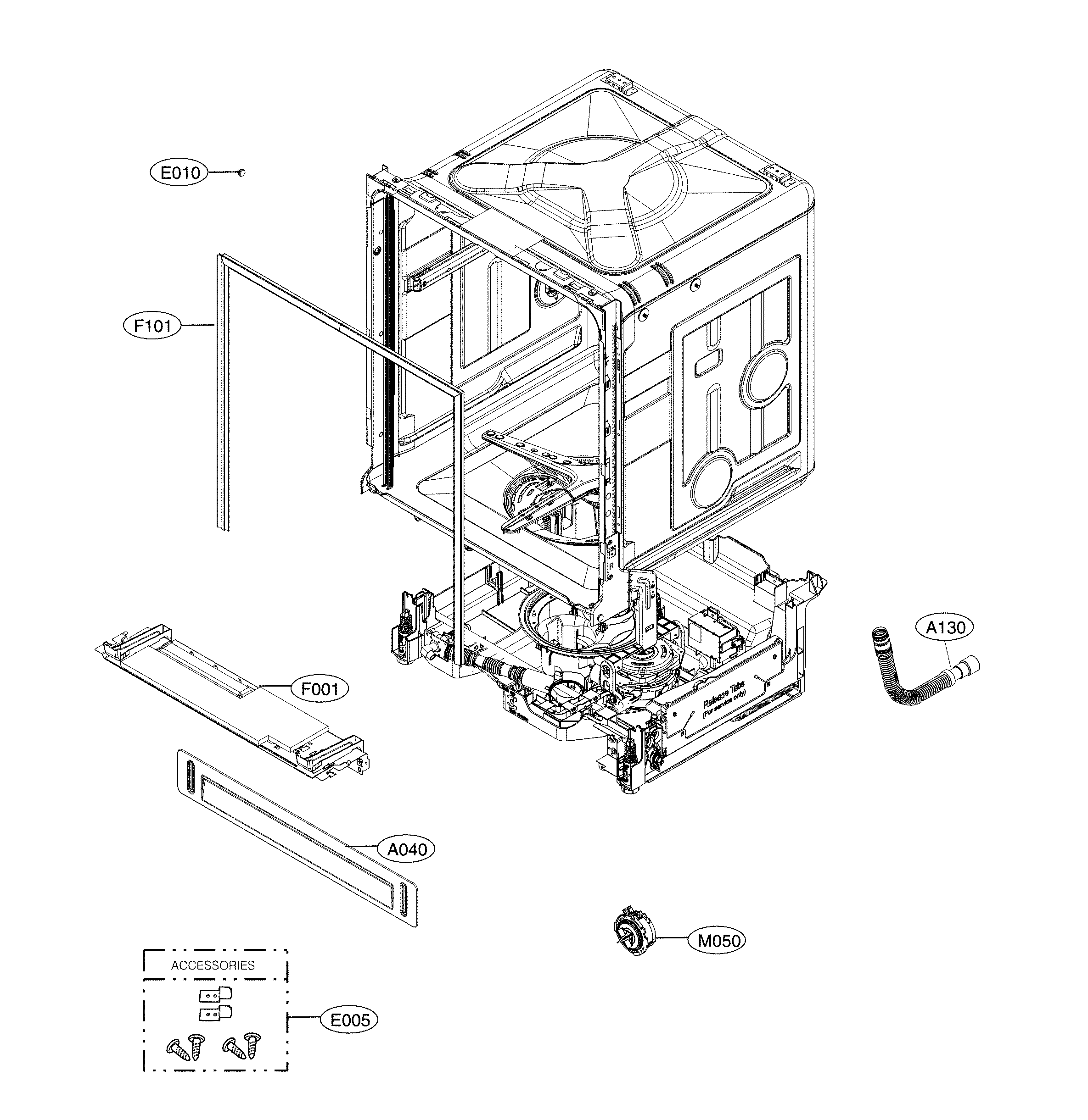 Official LG LDT5678ST/00 dishwasher parts | Sears PartsDirect
