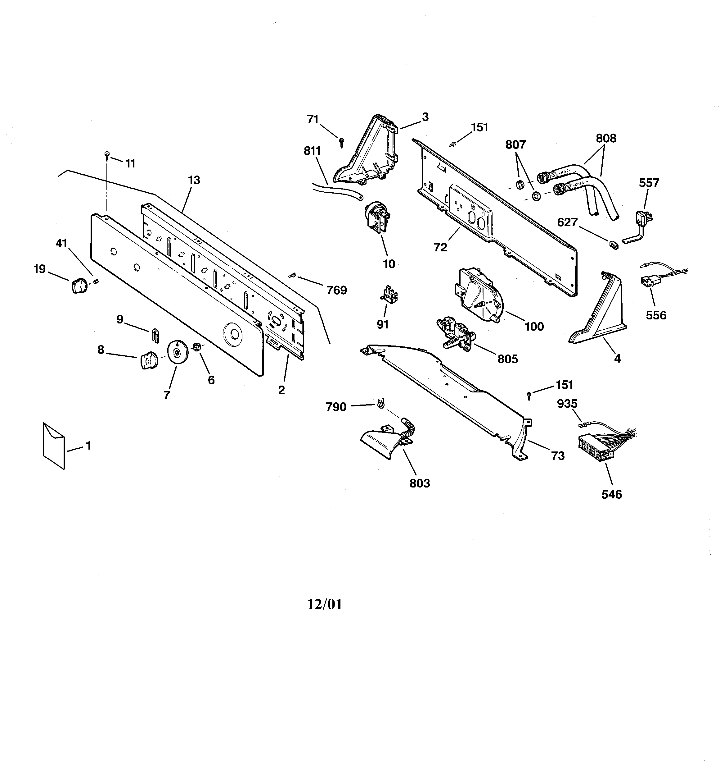 Page - 9 Official Hotpoint VBSR3100B2WW washer parts | Sears PartsDirect