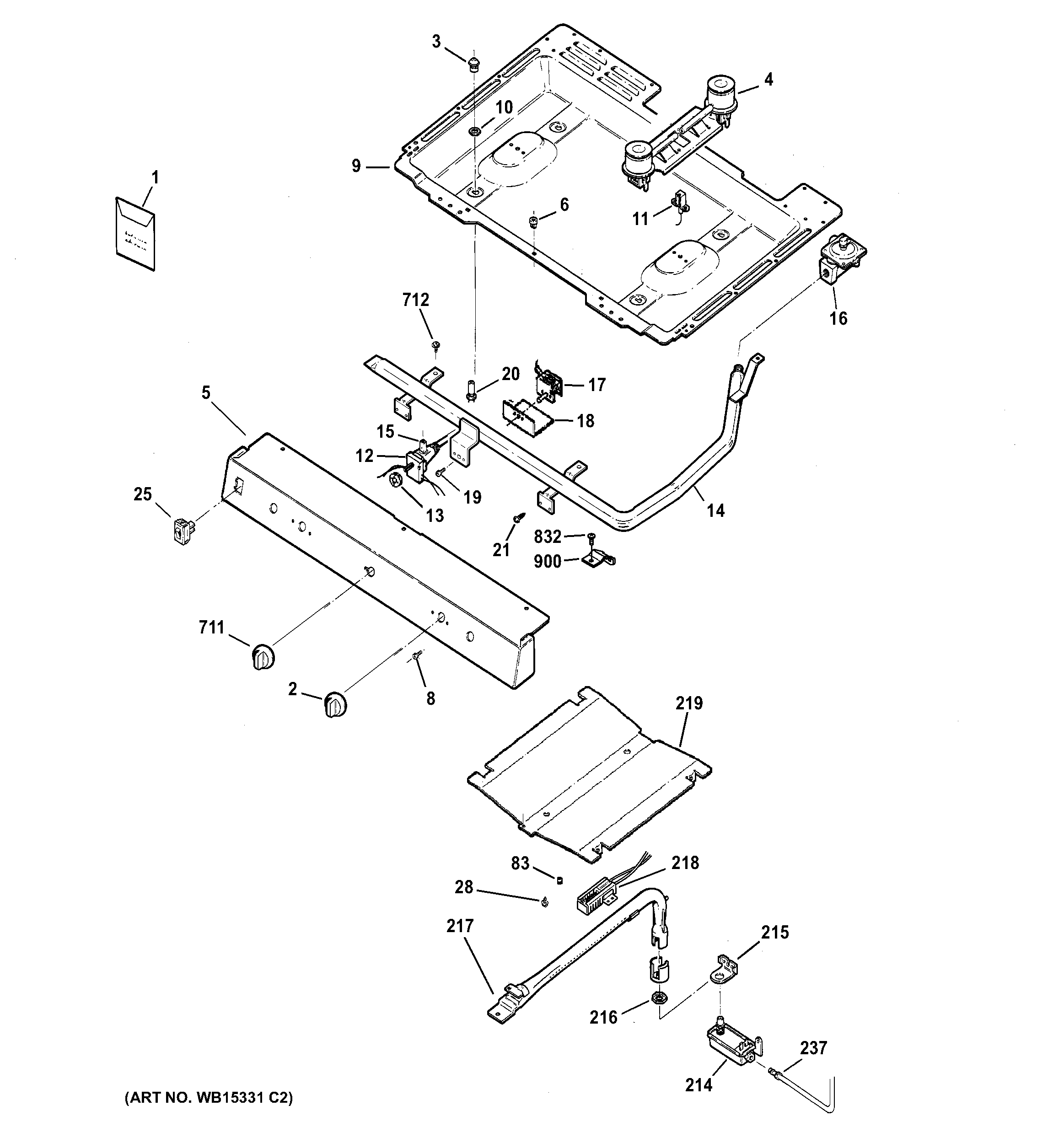 GE JGBS10DEK1BB gas range Parts | Diagrams, Manuals, Installation ...