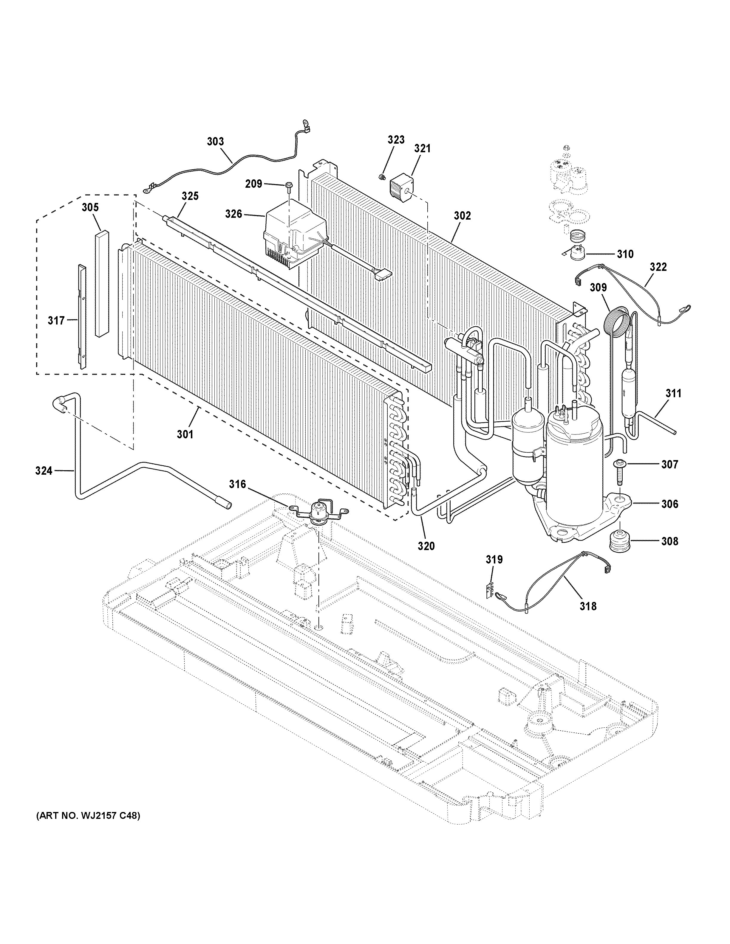Page - 8 Official GE AZ65H07DADW2 room air conditioner parts | Sears ...