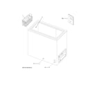 Official Hotpoint HCM5QWBWW chest freezer parts | Sears PartsDirect