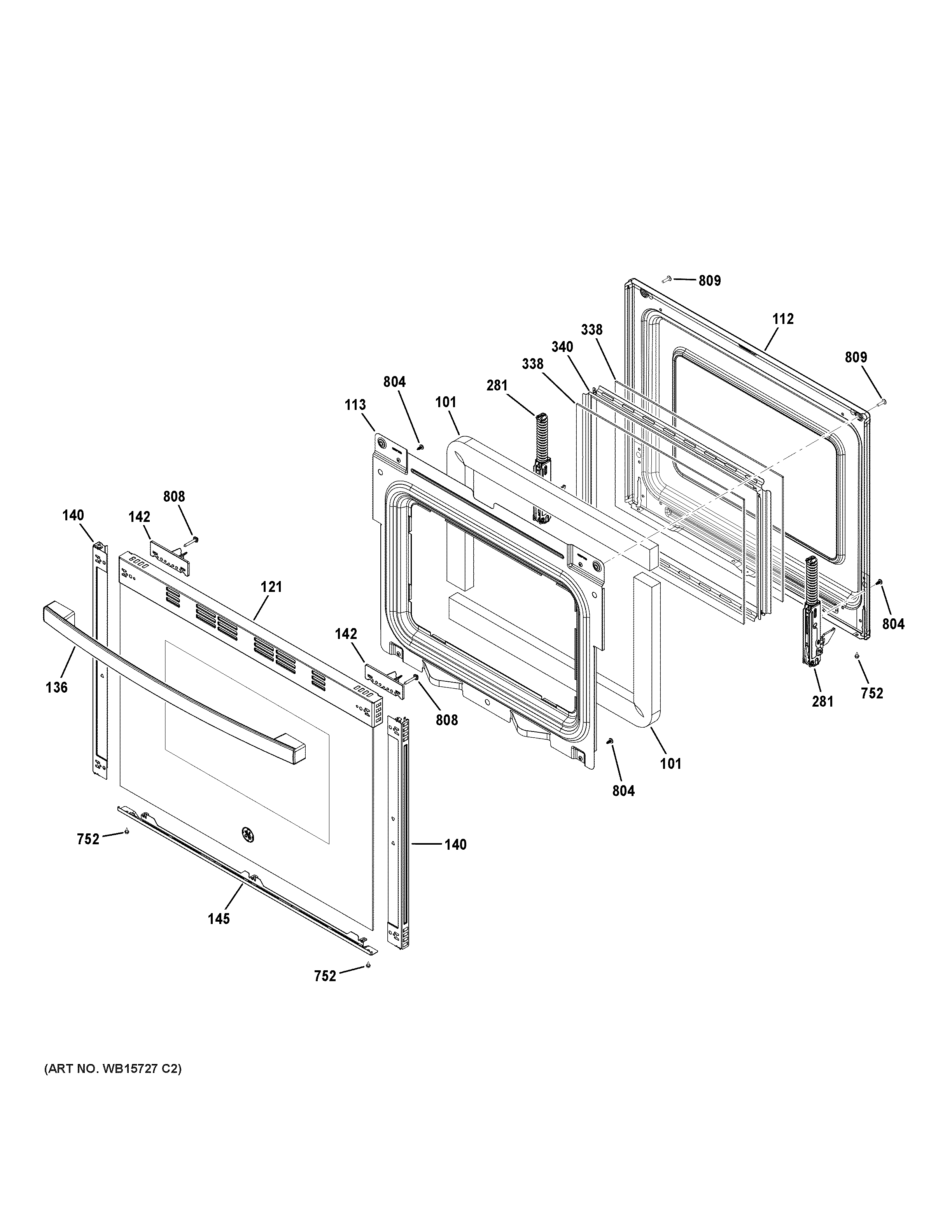Official GE GRF500PV1SS electric range parts | Sears PartsDirect