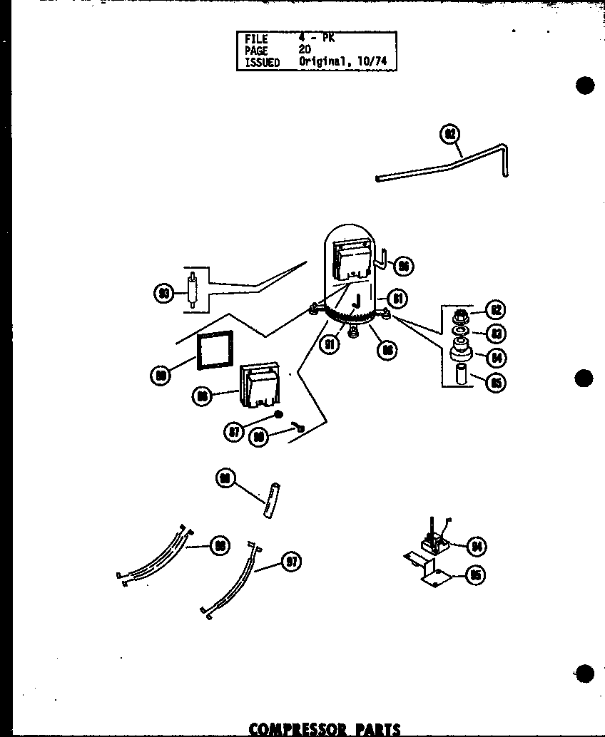 Page - 33 Official Amana PKE5-3J/P55197-22C air handler parts | Sears ...