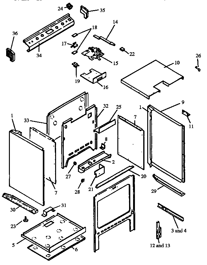 Page - 9 Official Caloric RSS356UL-P1141249NL gas range parts | Sears ...