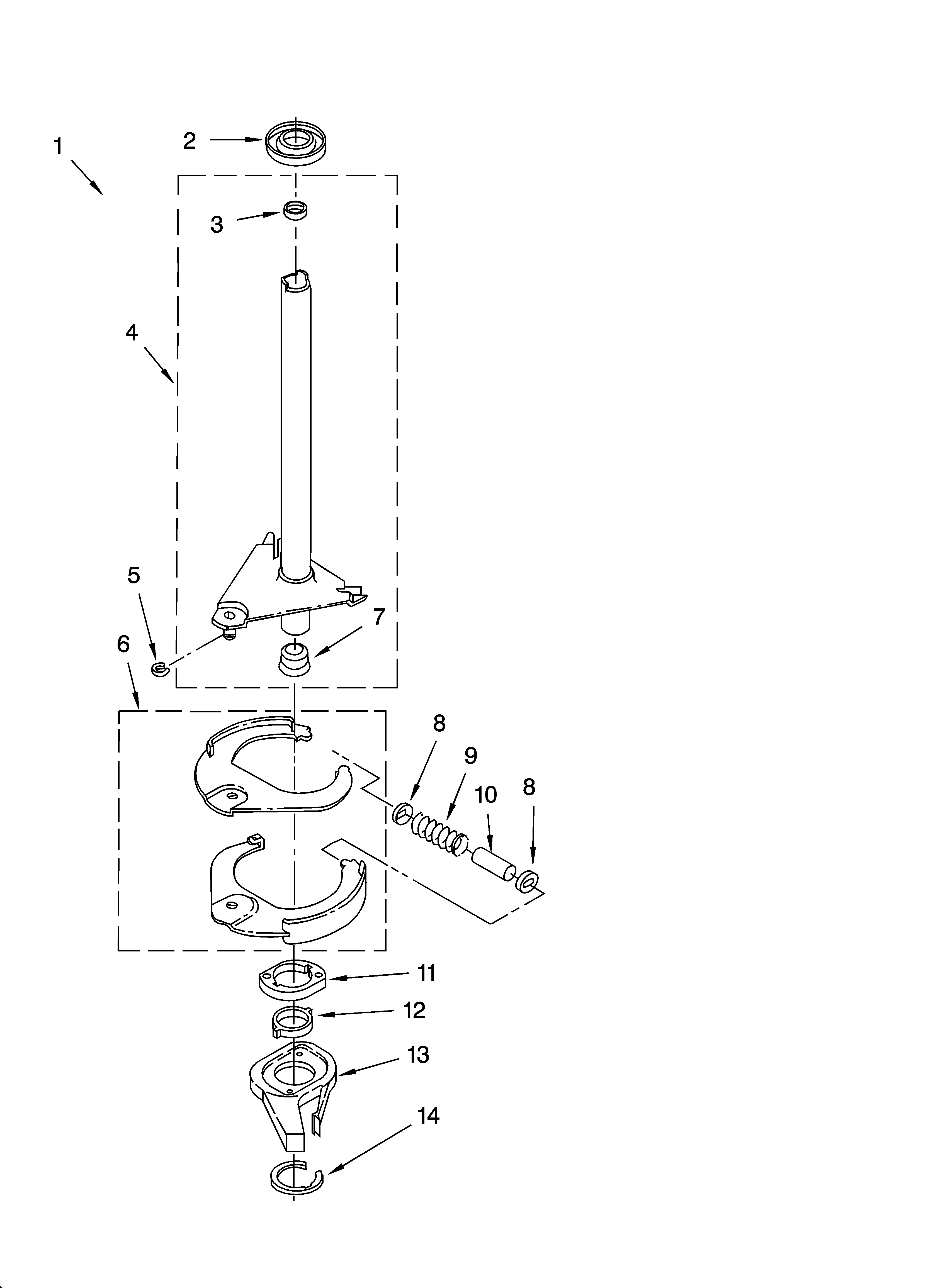Kenmore 11088752796 stacked laundry center Parts | Diagrams, Manuals ...