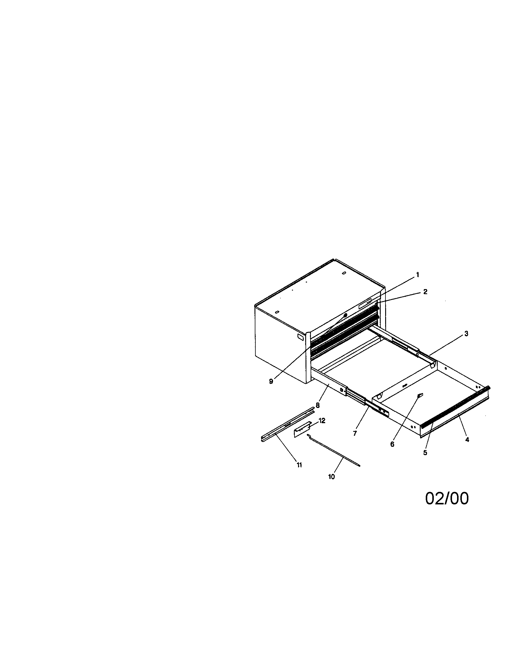Page - 2 Official Craftsman 706652890 tool chest parts | Sears PartsDirect