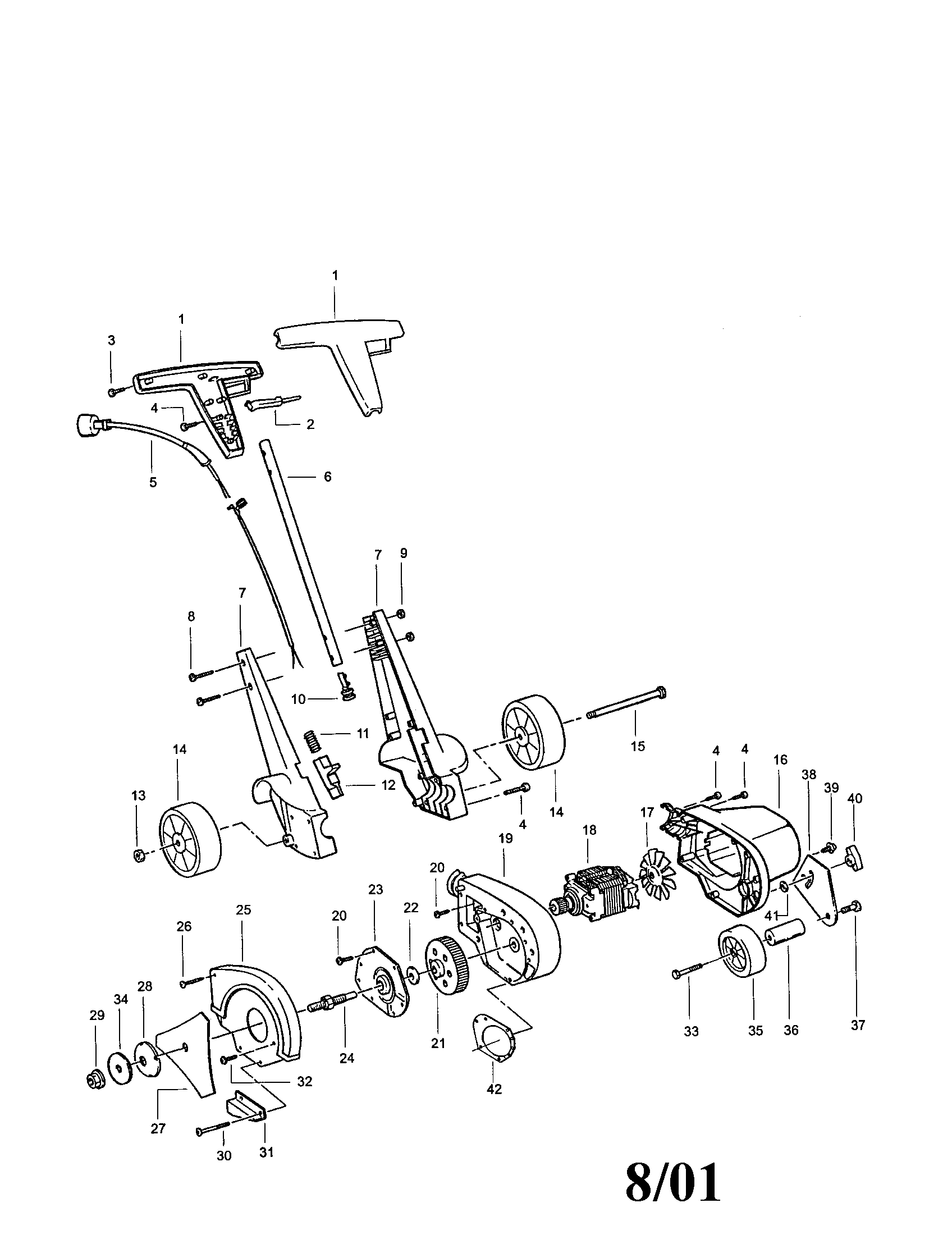 Official Craftsman 358796500 lawn edger parts | Sears PartsDirect