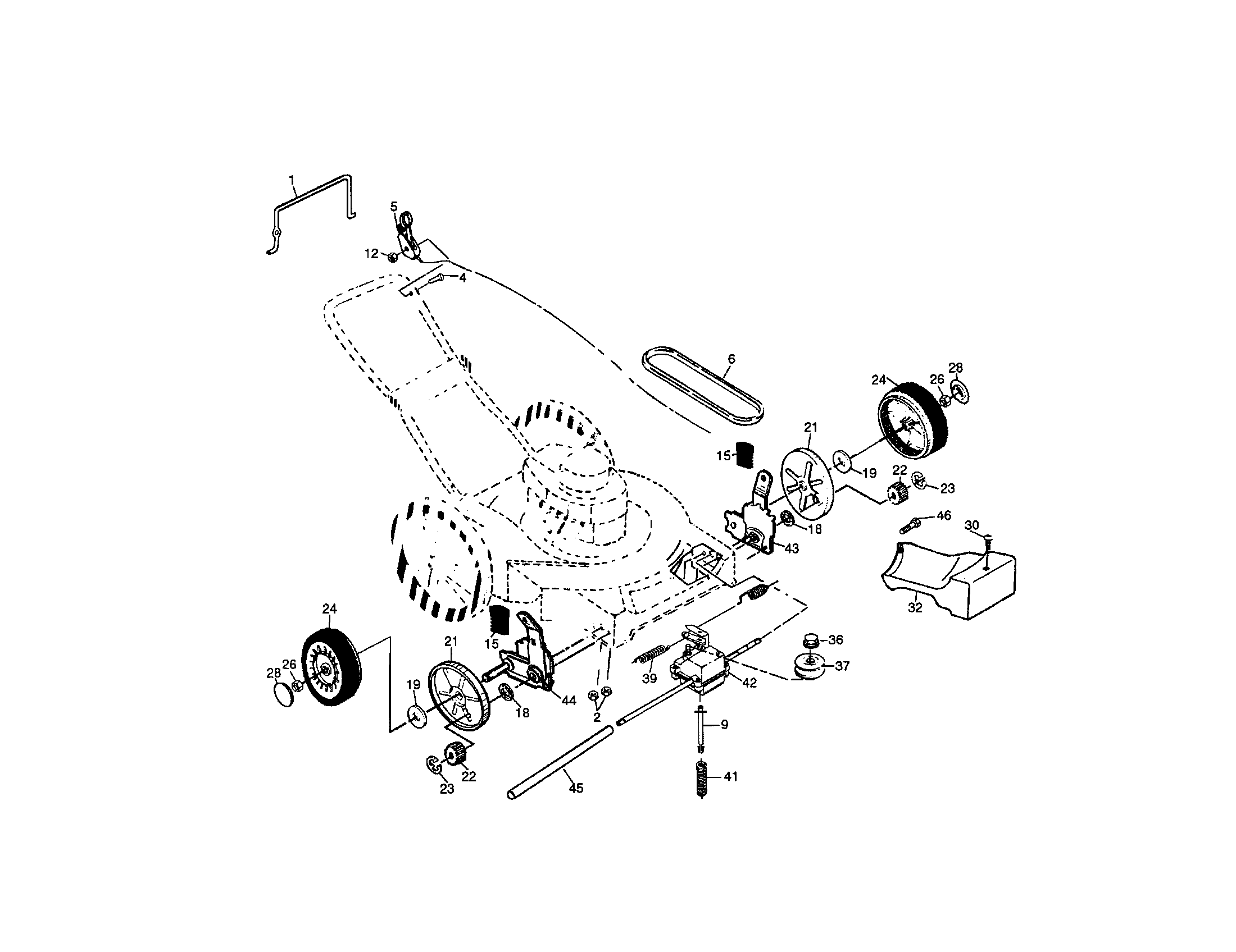 Official Craftsman 917378072 gas lawn mower parts | Sears PartsDirect