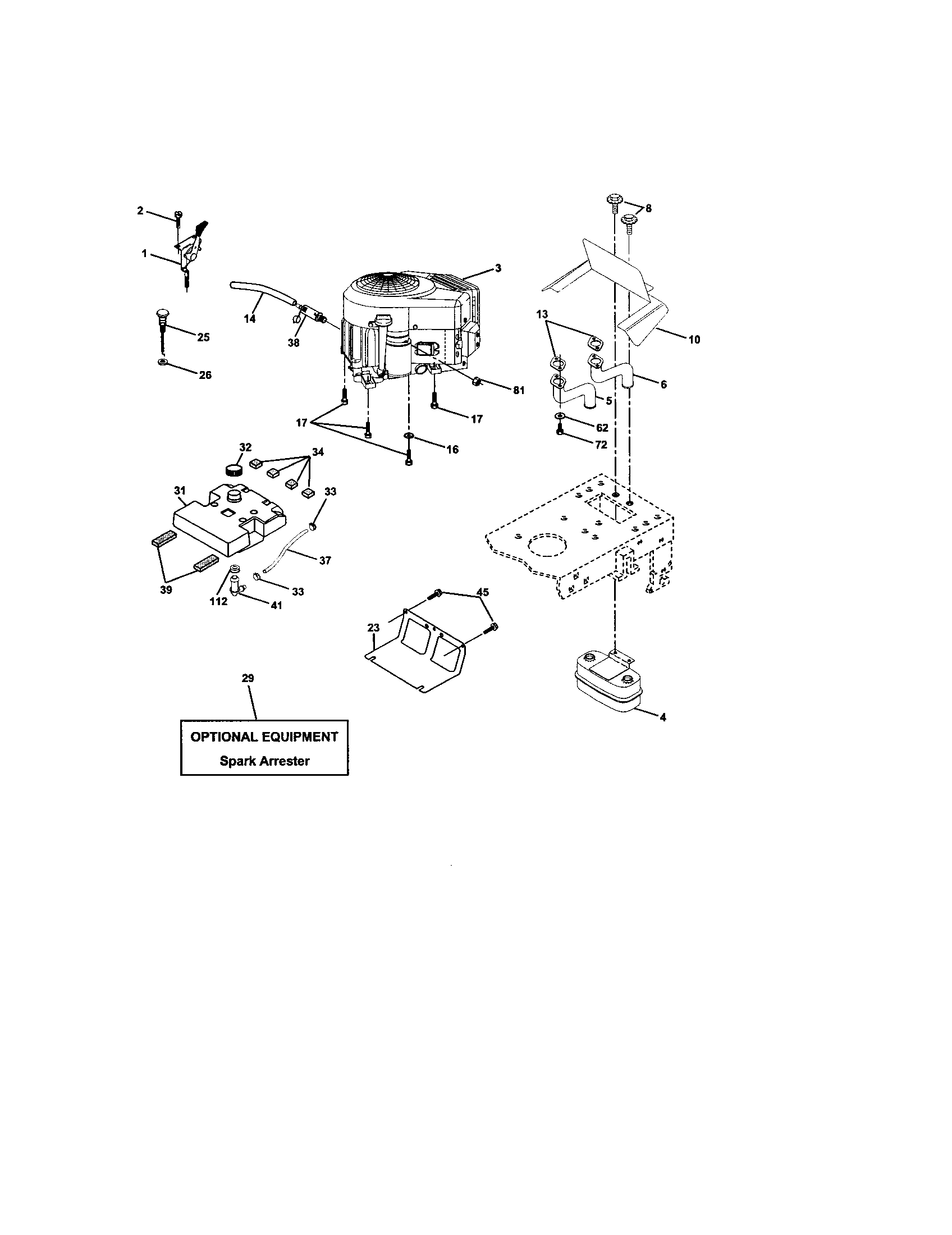 Page - 109 Official Craftsman 917272921 front-engine lawn tractor parts ...