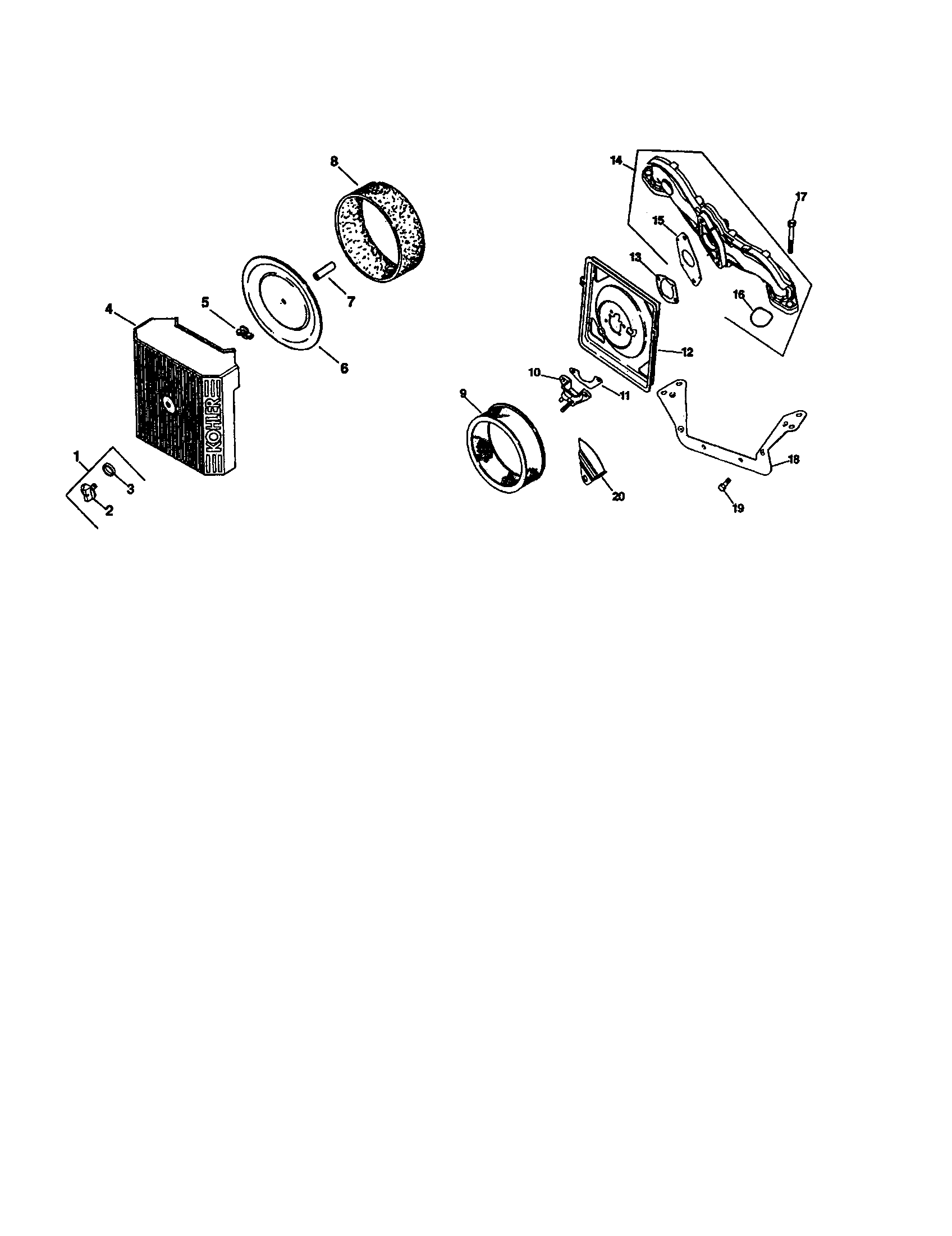 Official Kohler CV730S-0017 lawn & garden engine parts | Sears PartsDirect