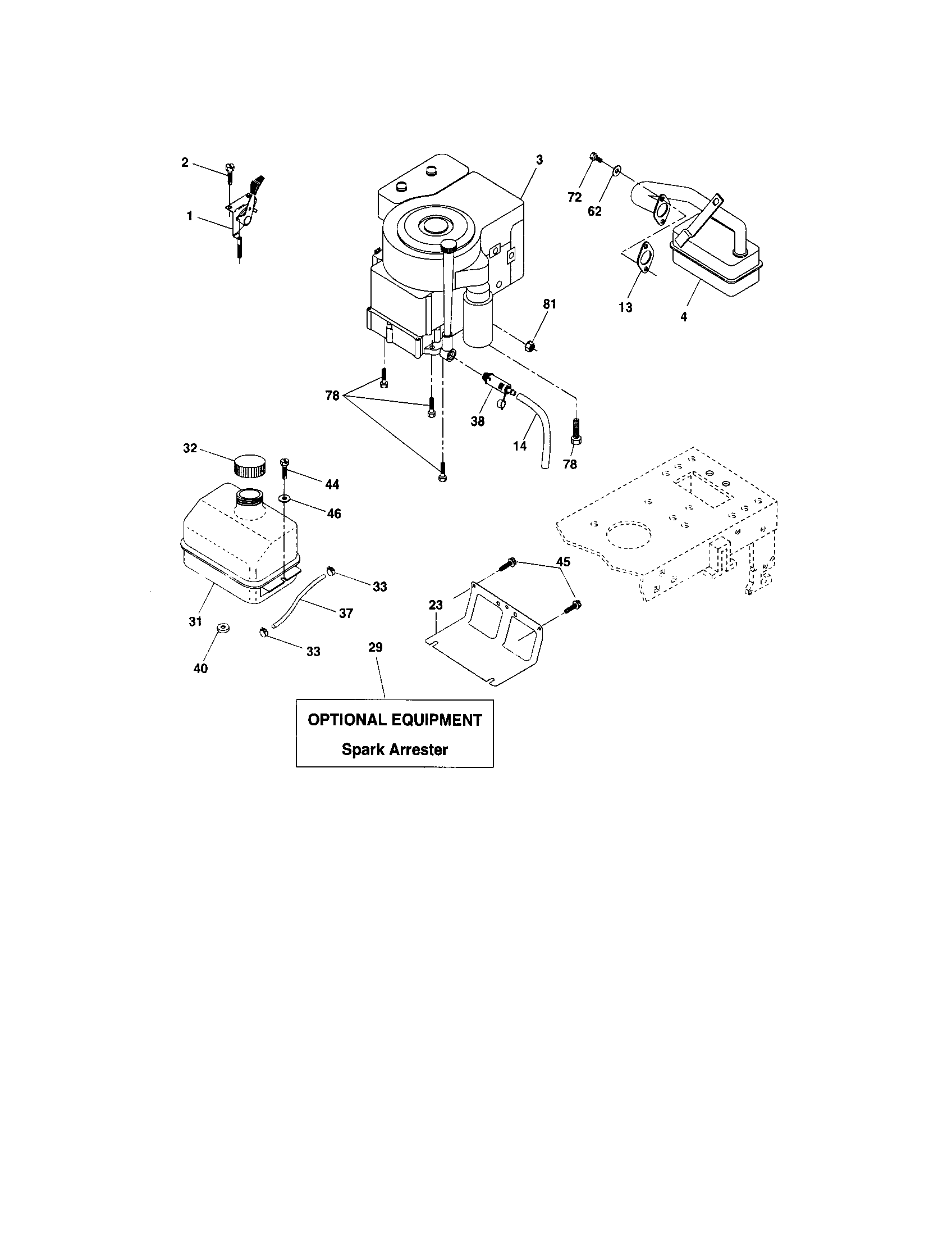 Page - 112 Official Craftsman 917273395 front-engine lawn tractor parts ...