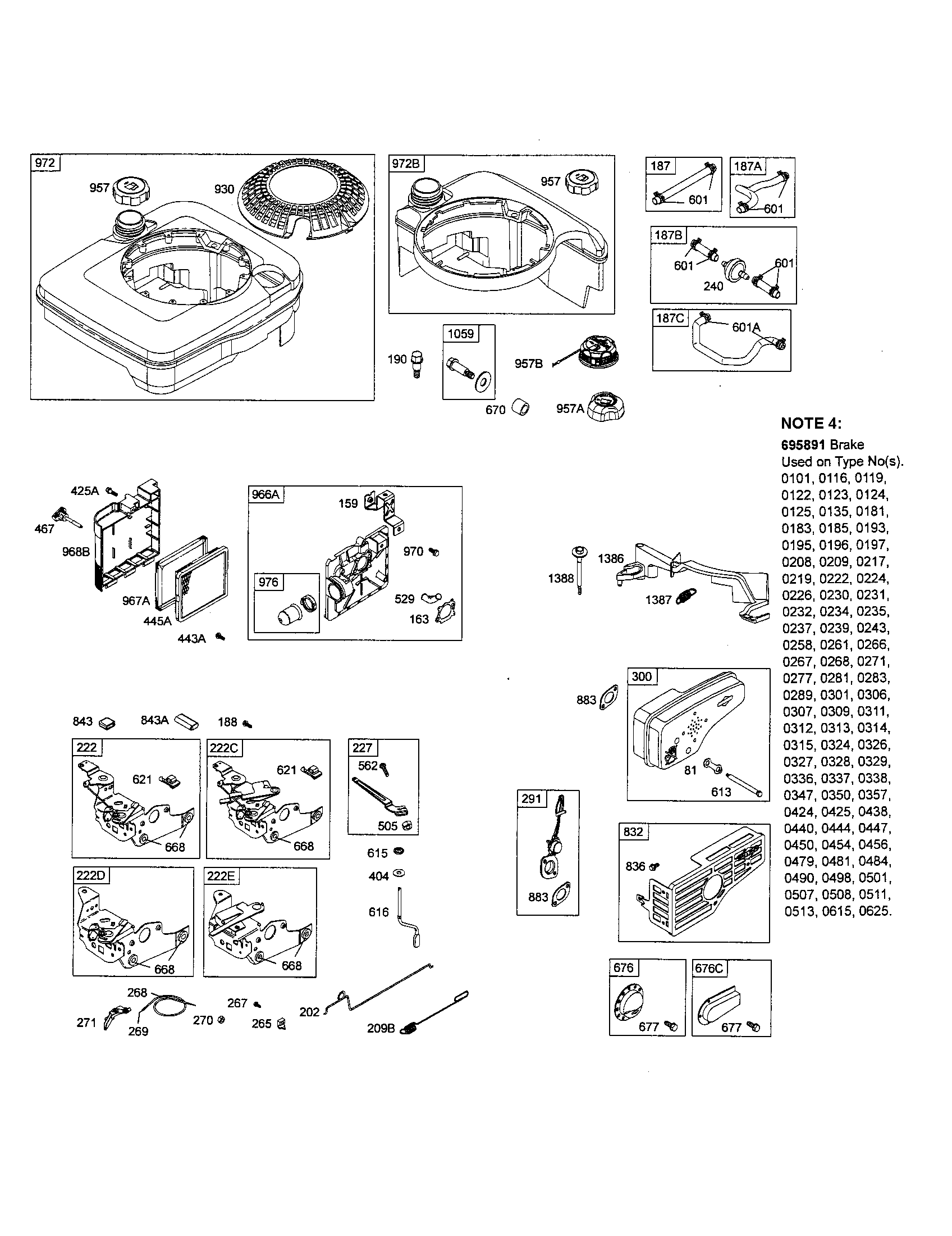 Page - 24 Official Briggs & Stratton 123K02-0025-E1 lawn & garden ...