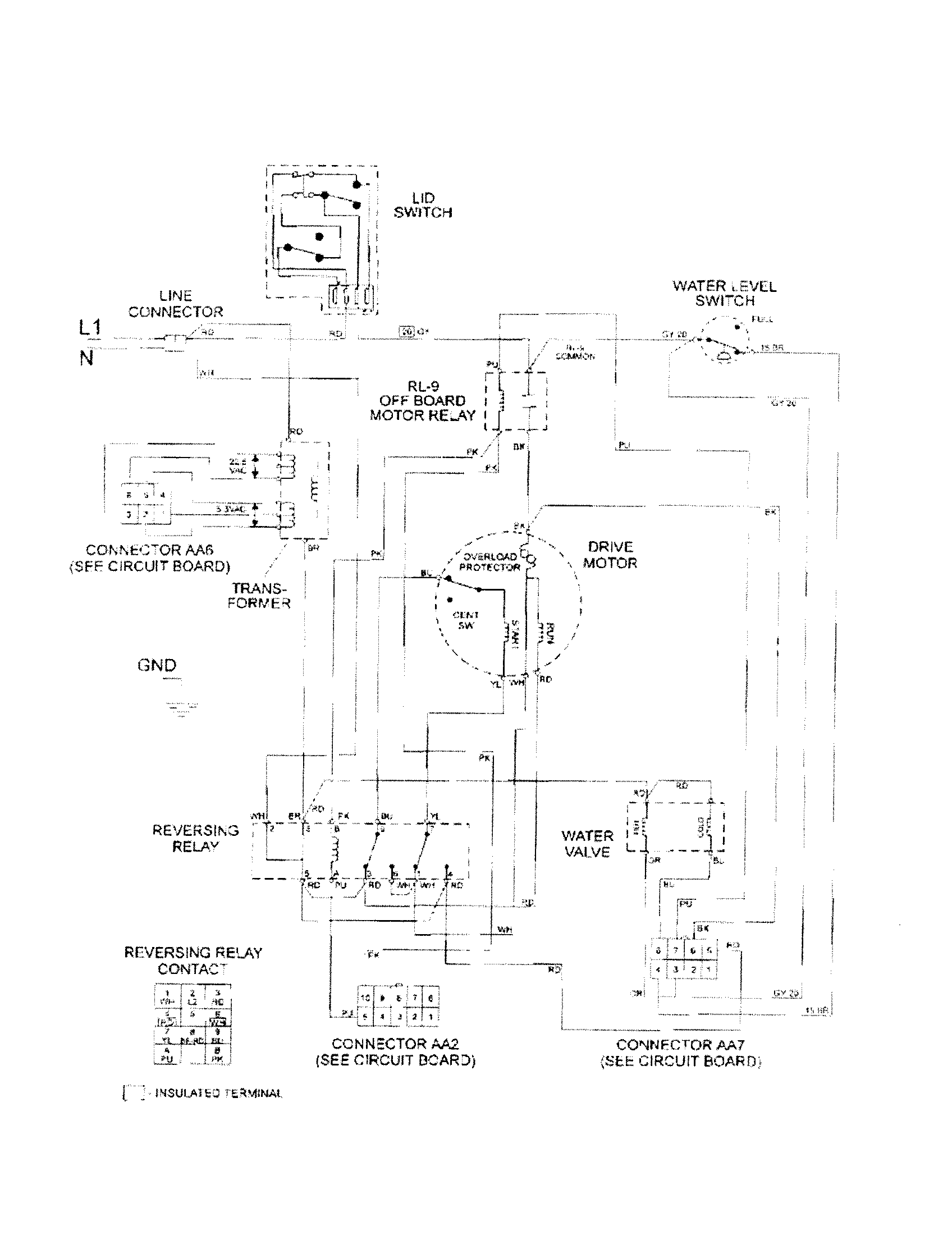 Official Maytag MAT12PDBAW washer parts | Sears PartsDirect
