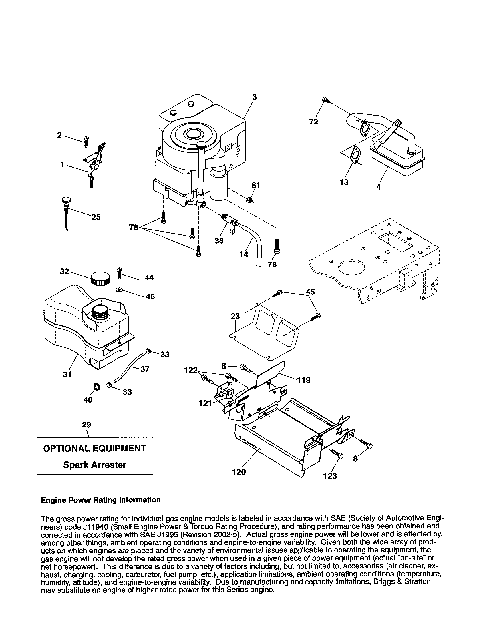 Page - 31 Official Craftsman 917253120 front-engine lawn tractor parts ...