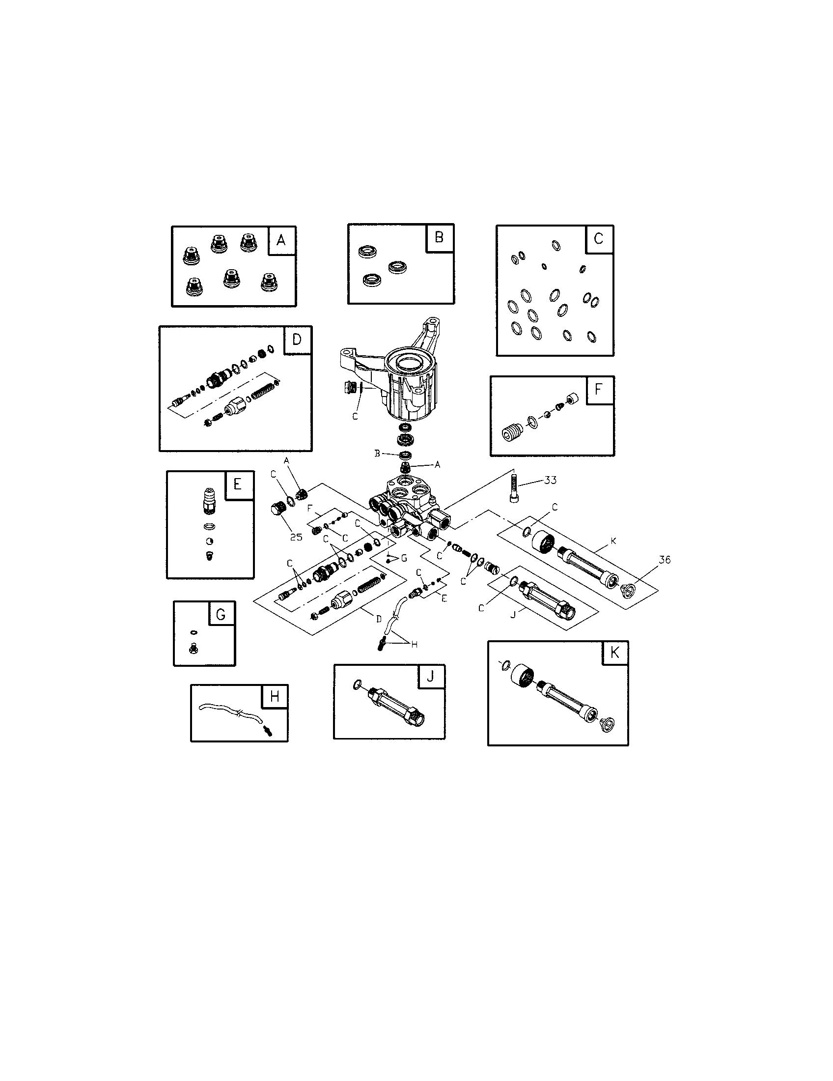 Official Troybilt 020344 gas pressure washer parts | Sears PartsDirect