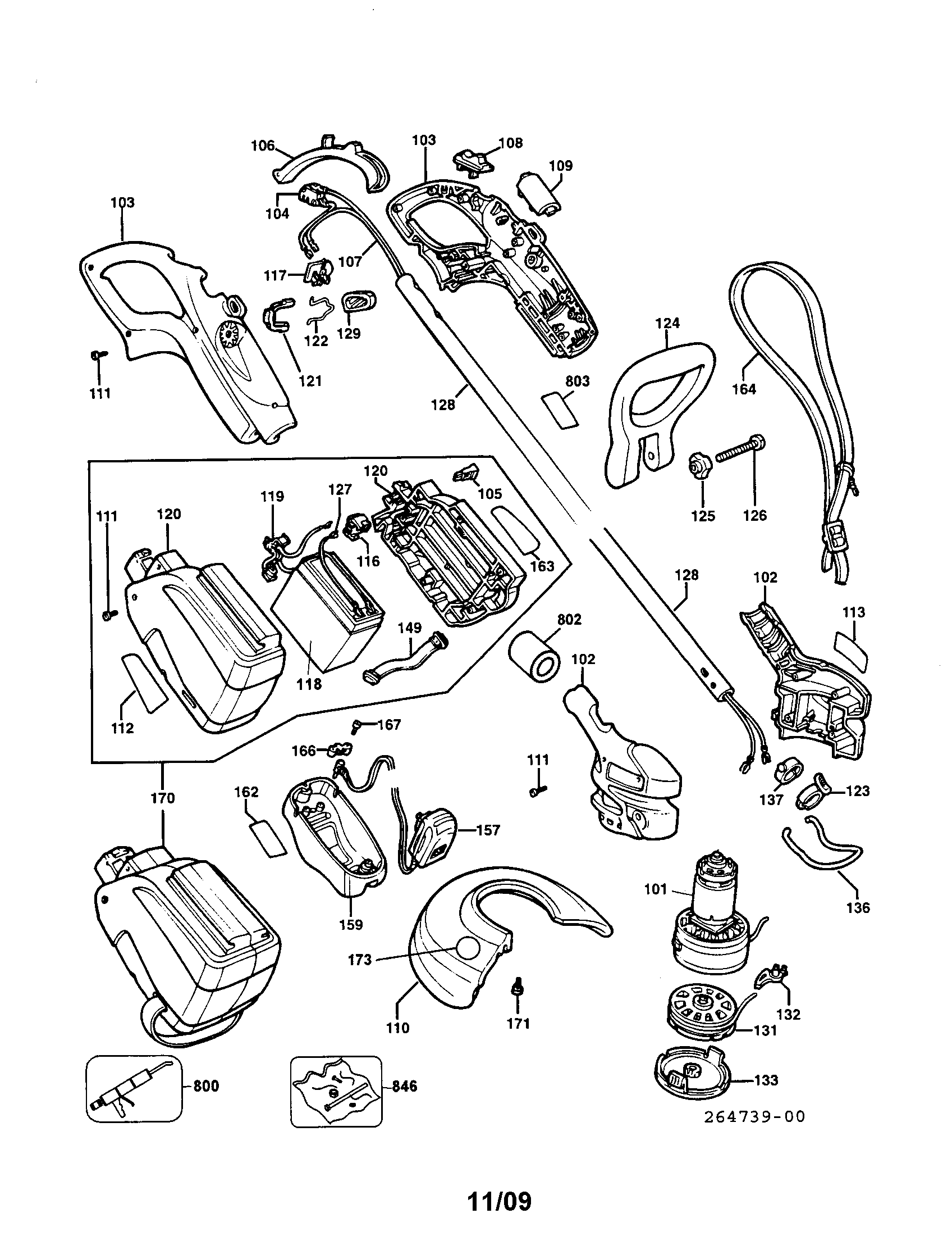 Official Craftsman 900783543 gas line trimmer parts | Sears PartsDirect