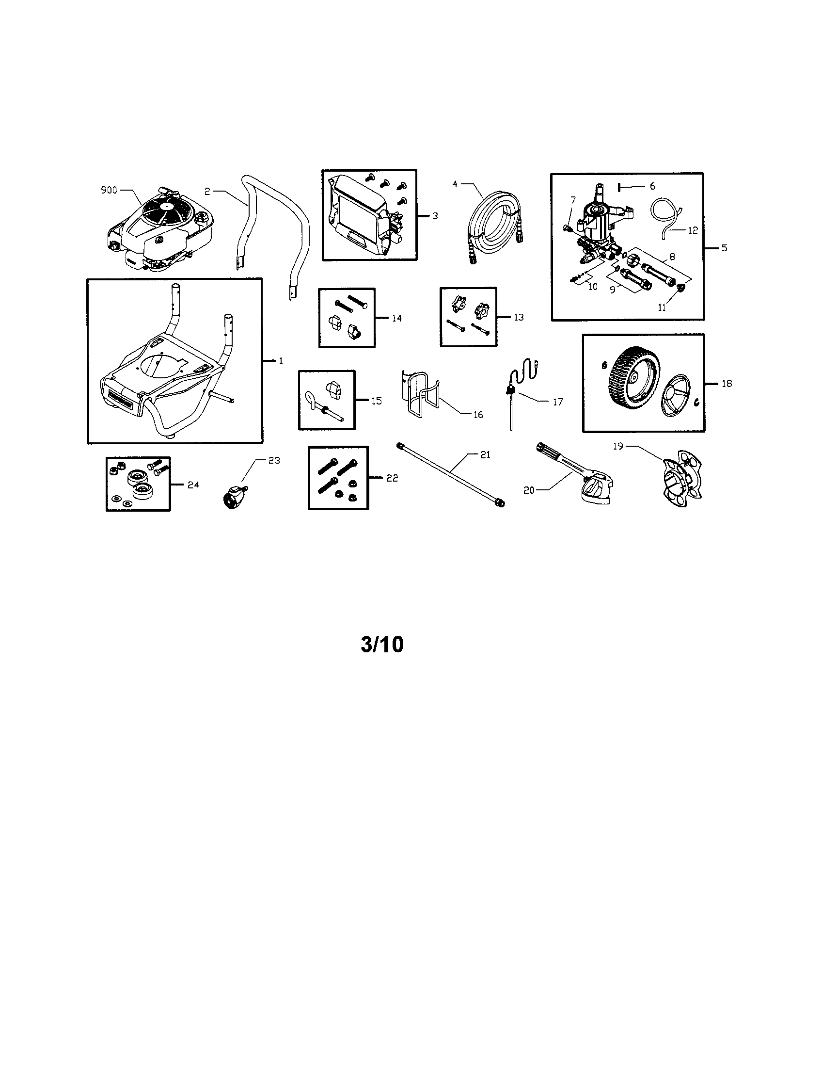 Page - 17 Official Craftsman 580752531 gas pressure washer parts ...