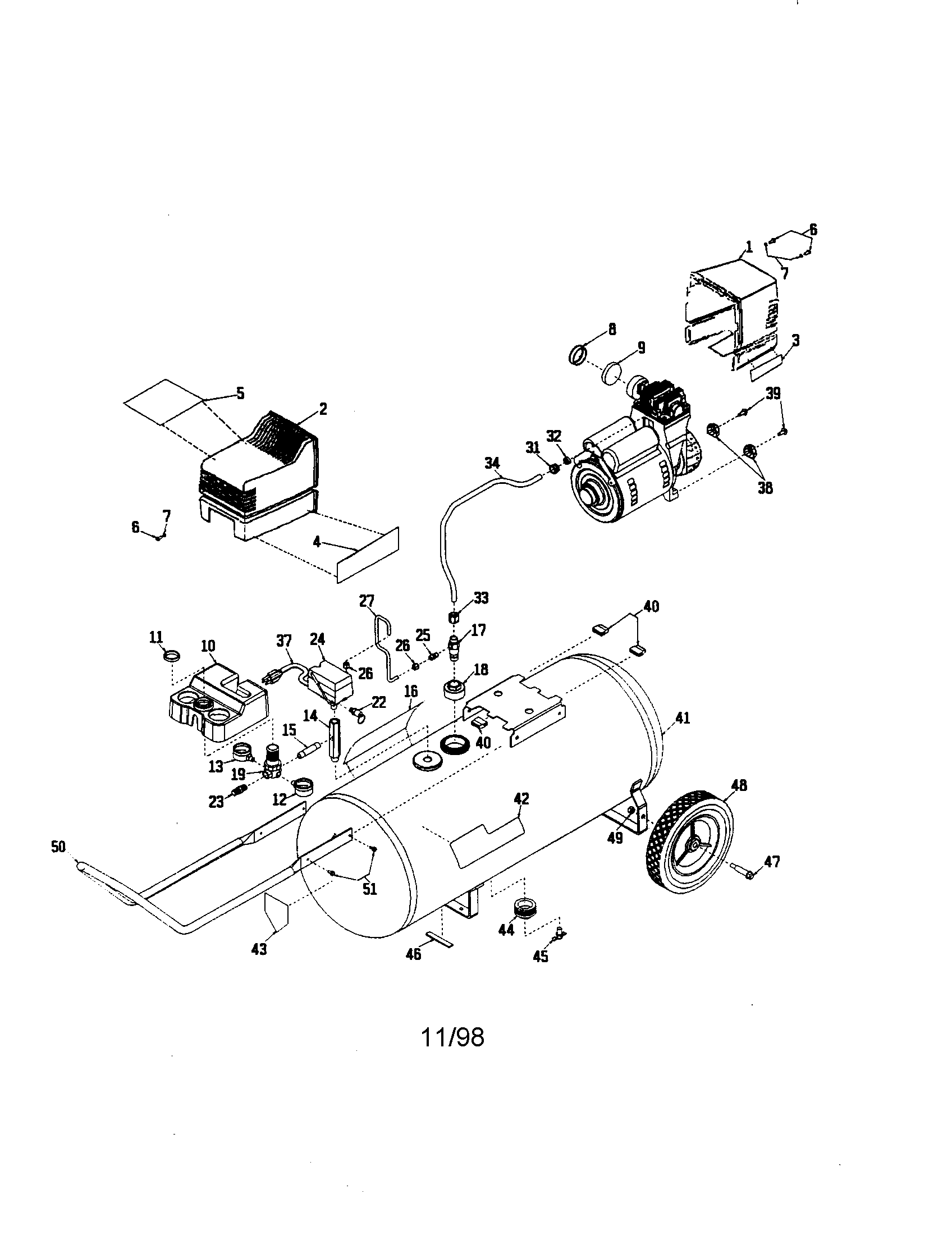Official Craftsman 919164180 air compressor parts | Sears PartsDirect
