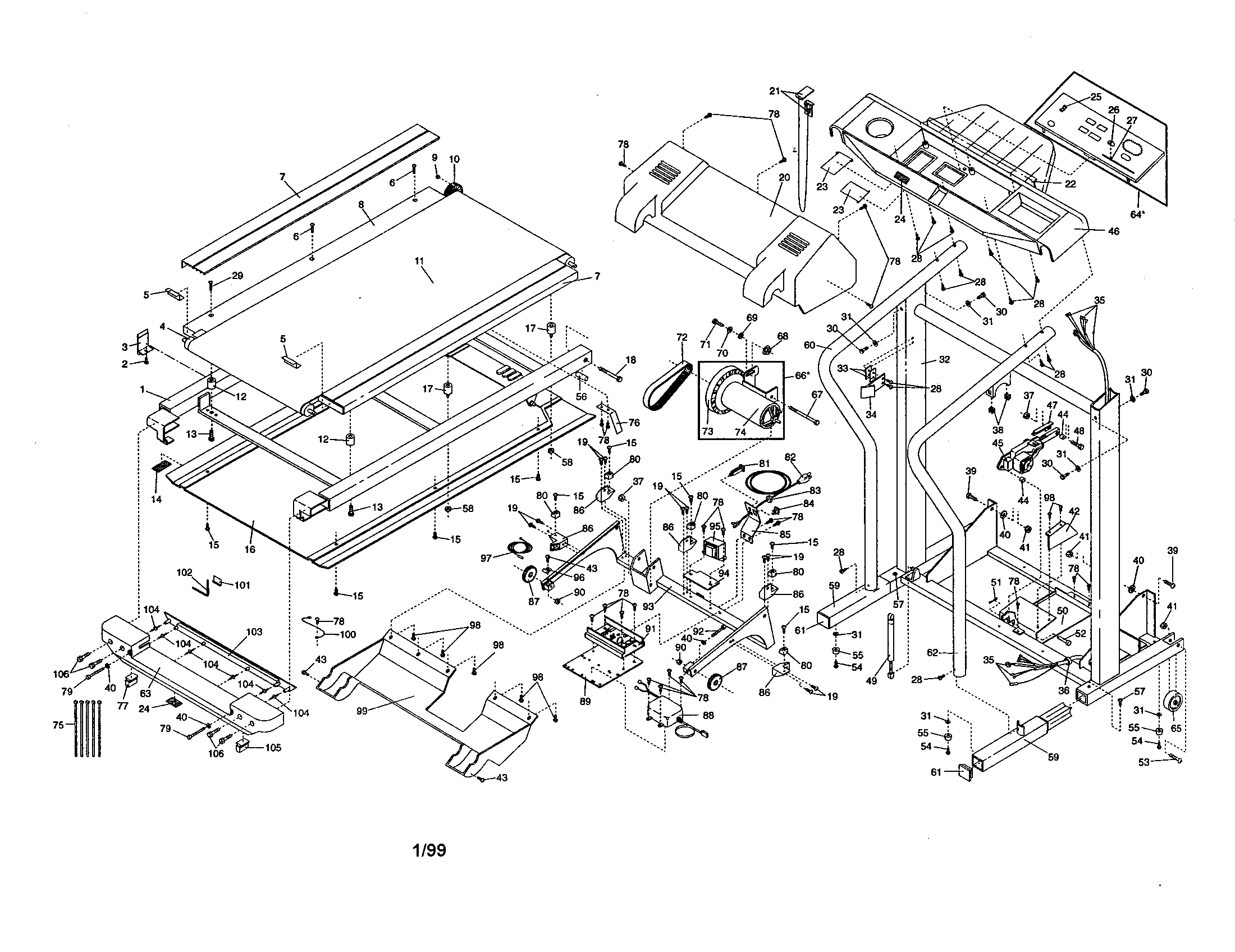 Page - 9 Official Proform PFTL58581 treadmill parts | Sears PartsDirect