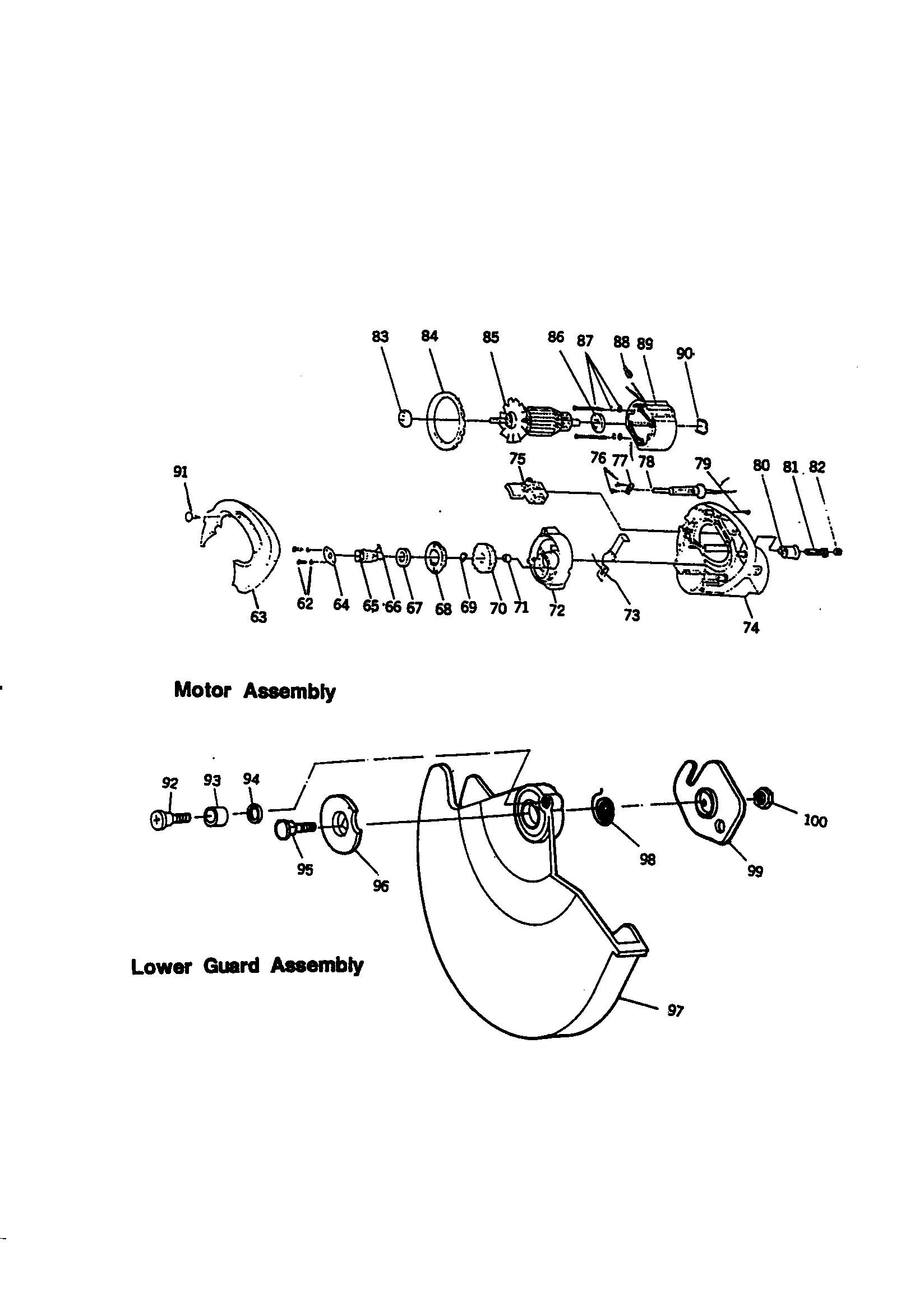 Official Pro-Tech 7203 miter saw parts | Sears PartsDirect