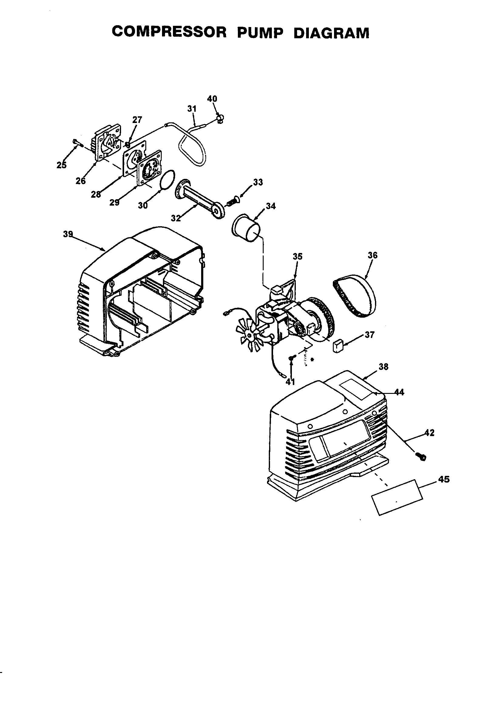 Craftsman 919162121 air compressor Parts | Diagrams, Manuals | Sears ...