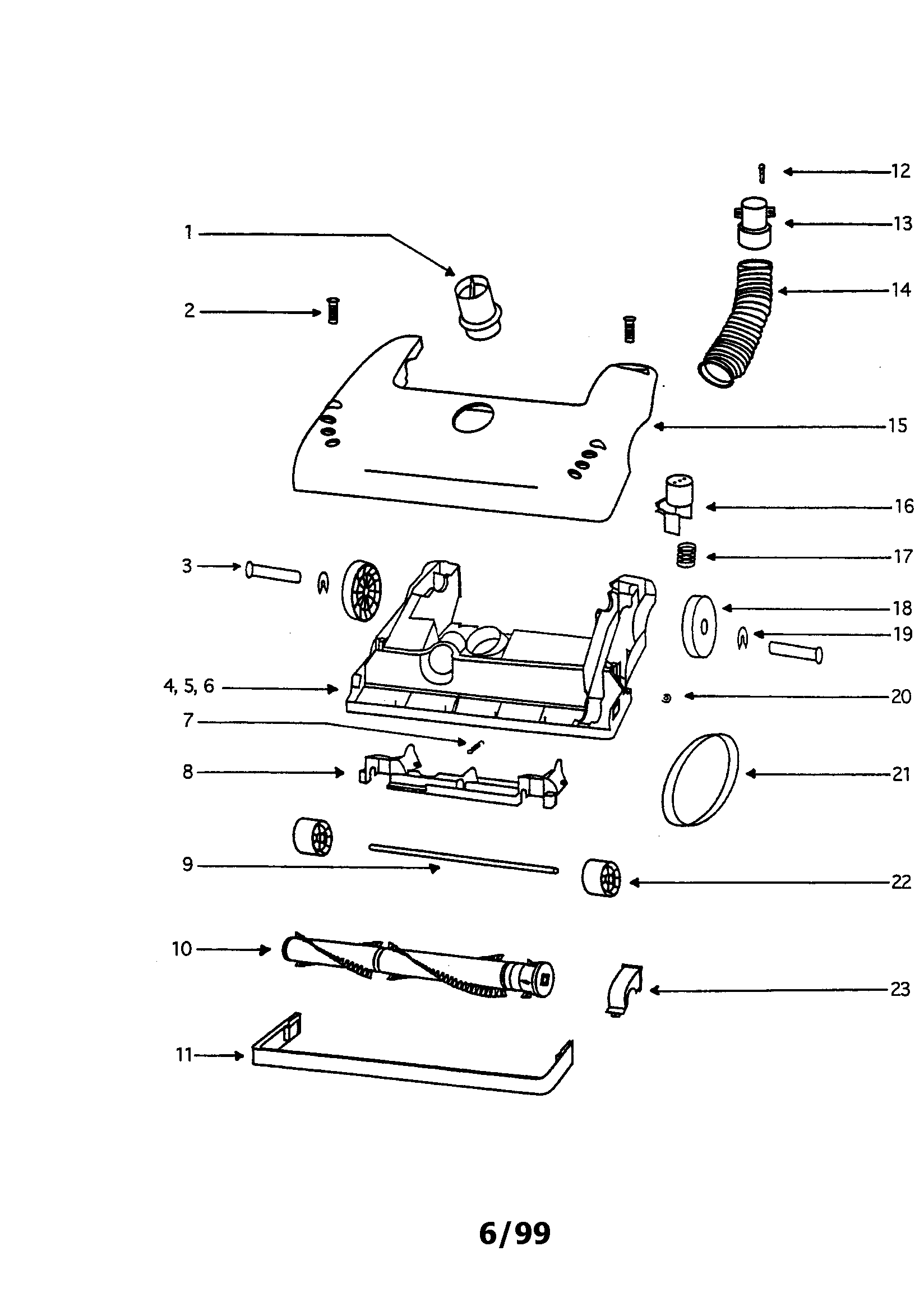 Page - 5 Official Eureka 4479AT upright vacuum parts | Sears PartsDirect