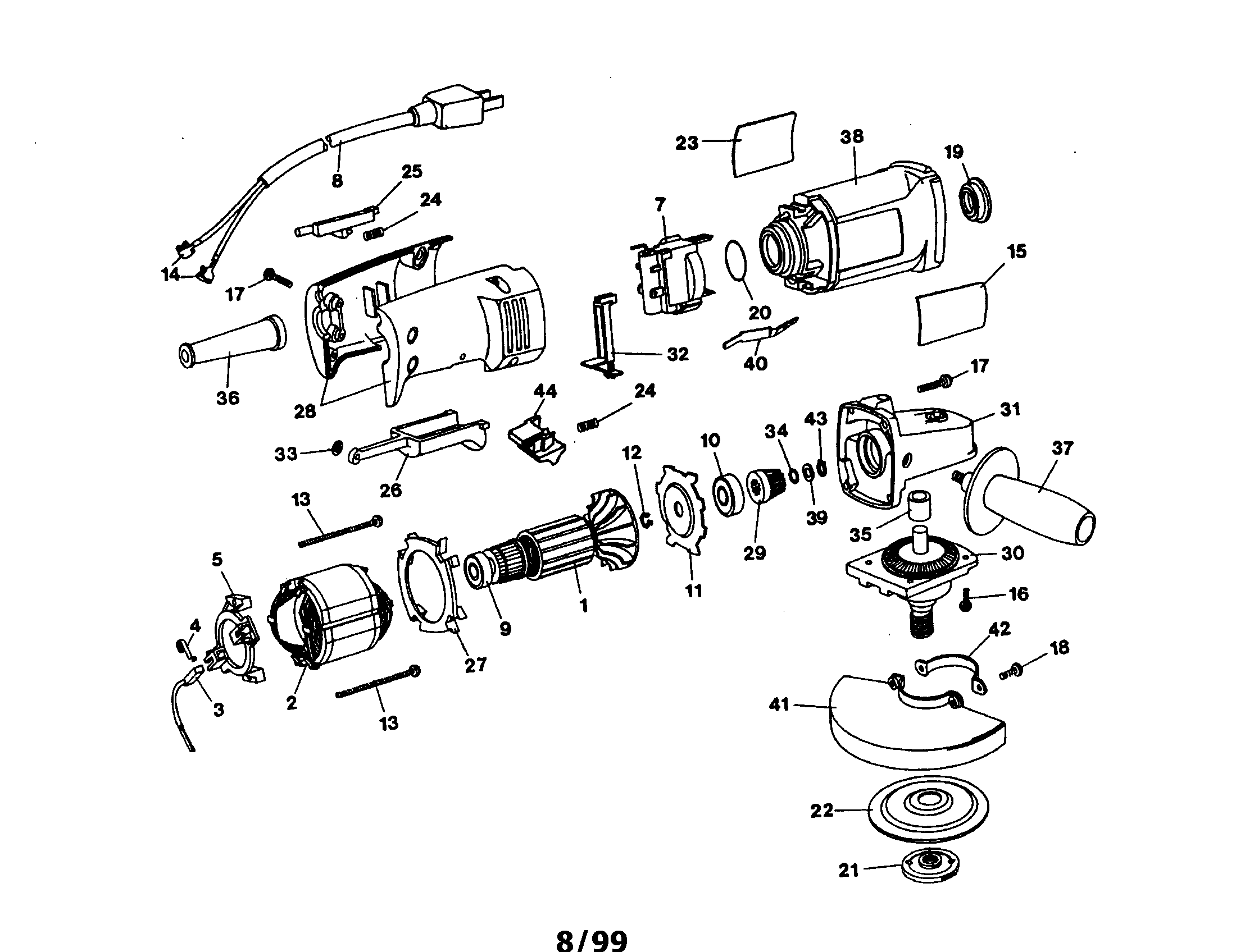 Official Craftsman 900277230 angle grinder parts | Sears PartsDirect