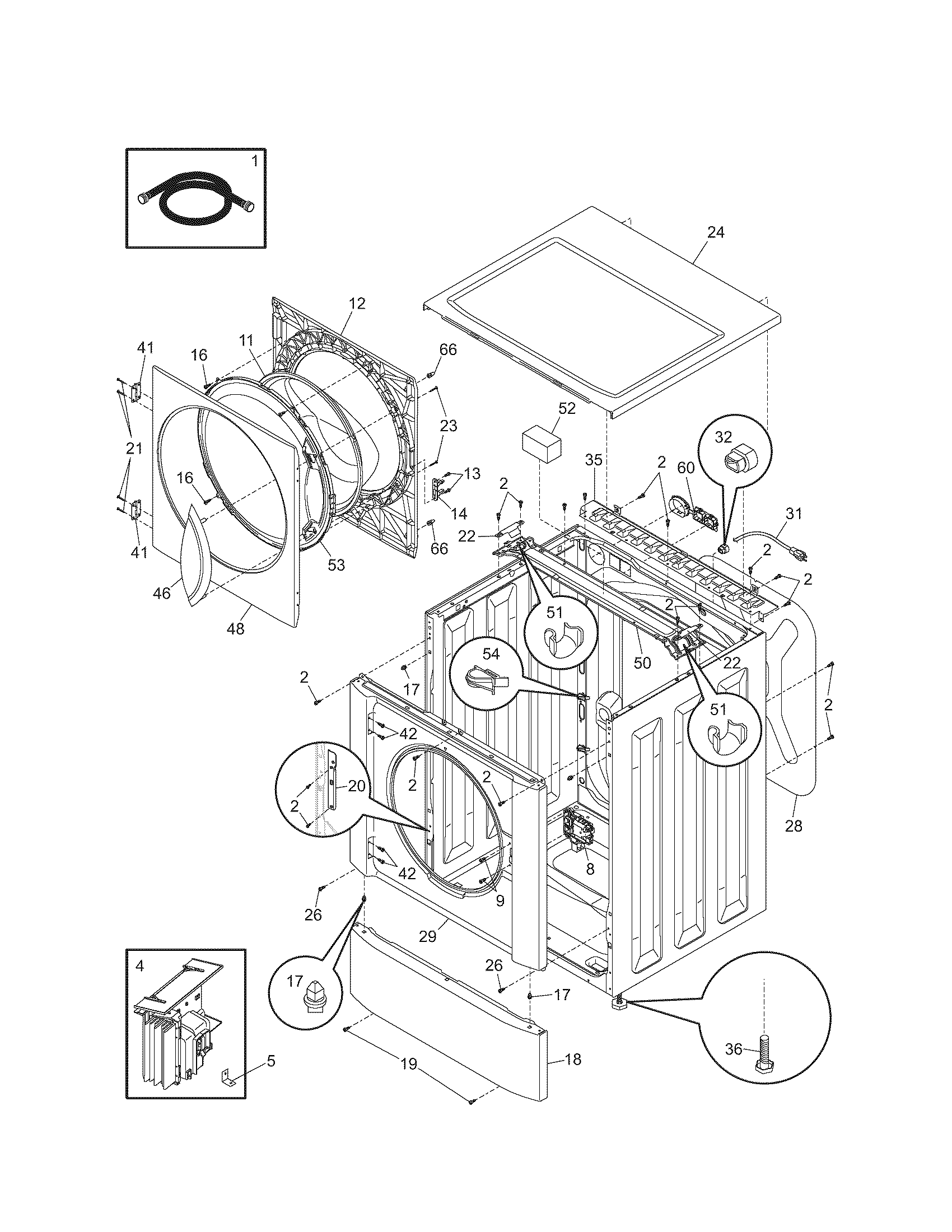 Official Kenmore 41748102701 washer parts | Sears PartsDirect
