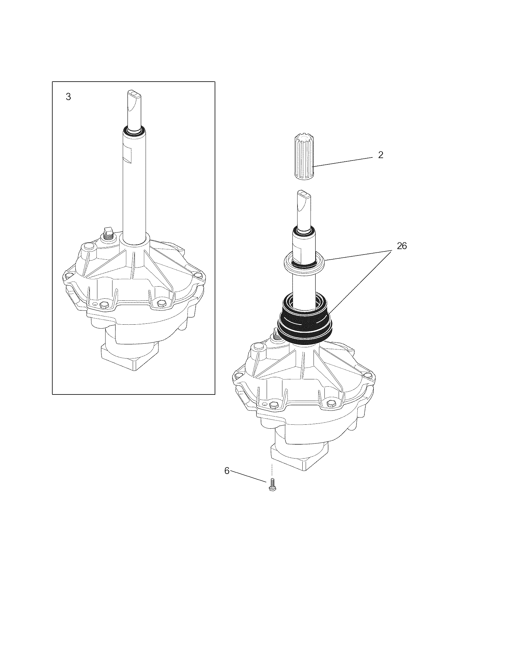 Page - 9 Official Frigidaire GLET1142FS2 stacked laundry center parts ...
