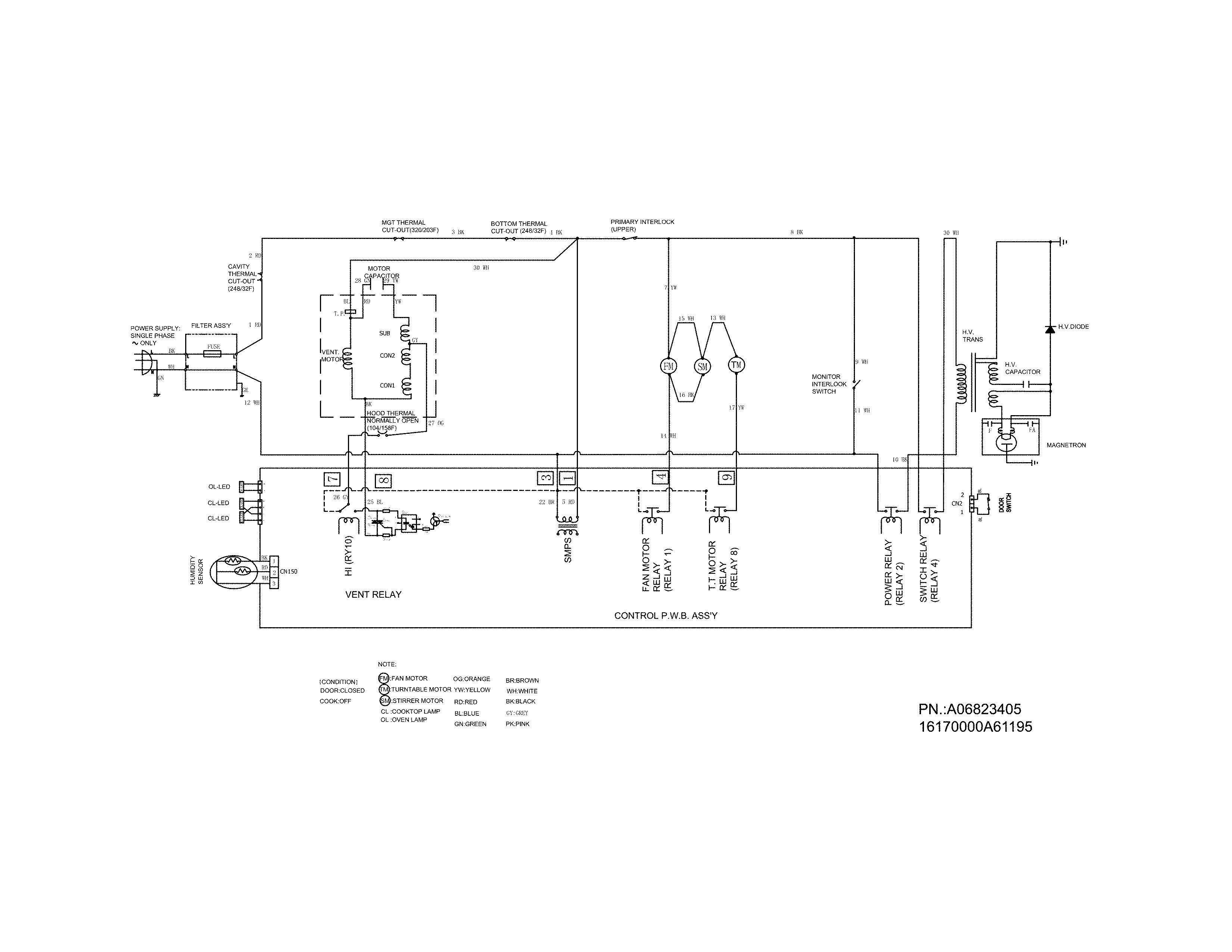 Page - 7 Official Frigidaire FPBM307NTFA microwave/hood combo parts ...