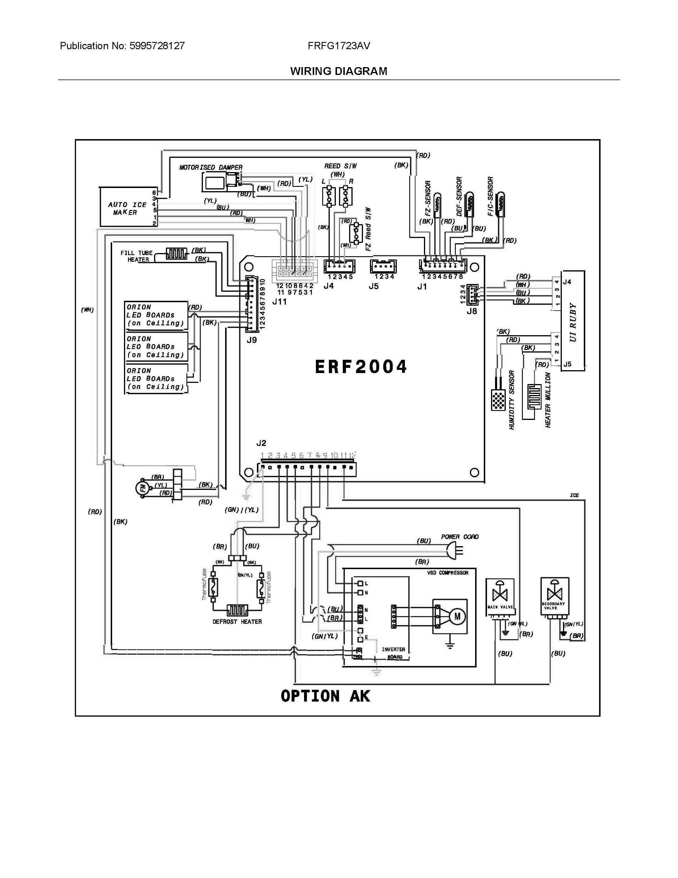 Official Frigidaire FRFG1723AV bottom-mount refrigerator parts | Sears ...