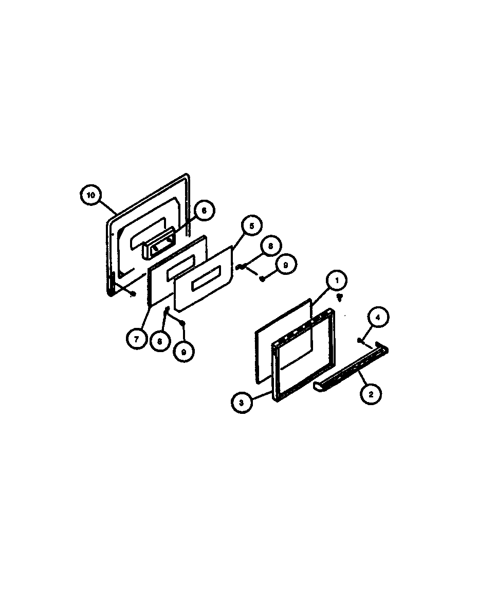 Page - 9 Official Caloric RLT365UL-P1141094NL gas range parts | Sears ...