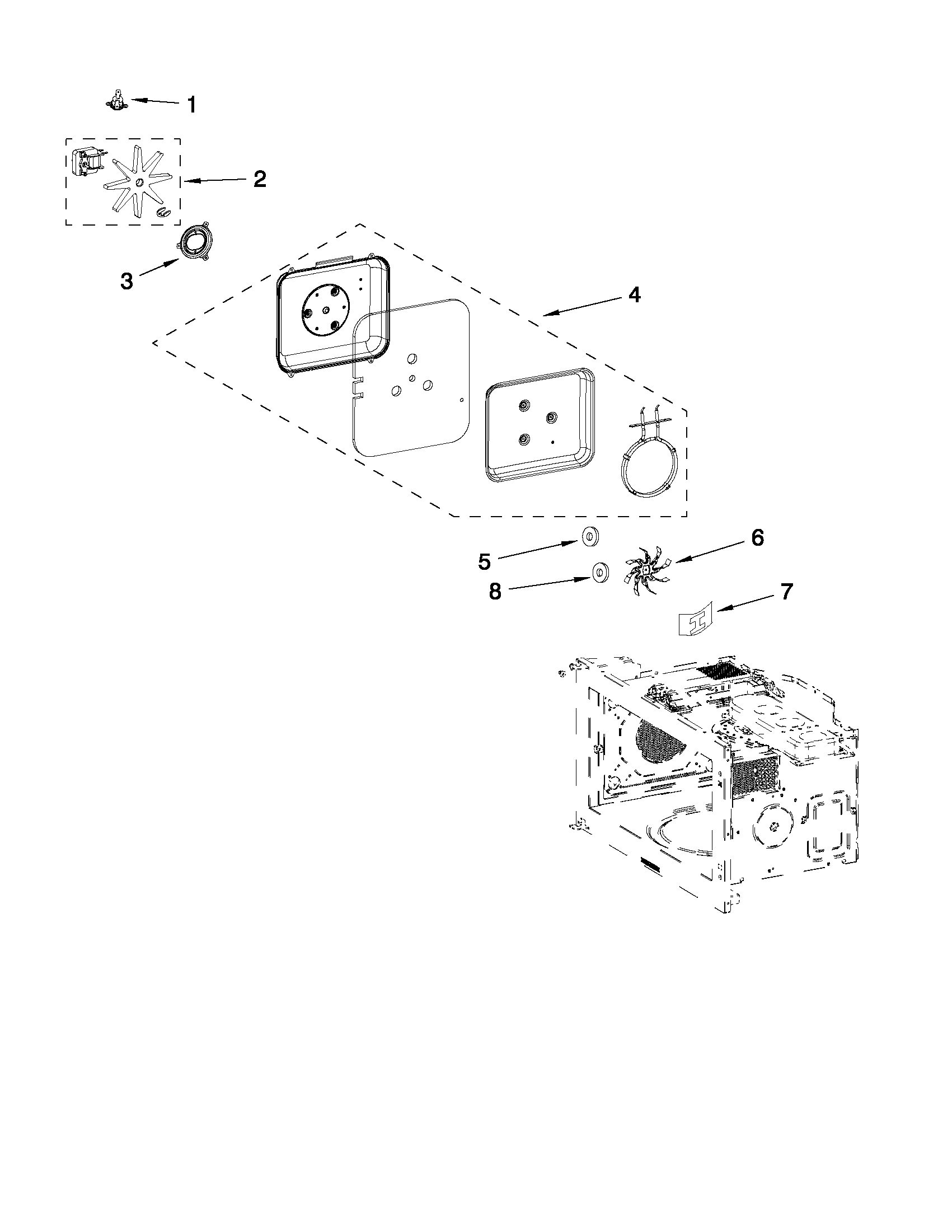 Page - 11 Official Whirlpool GH7208XRY4 microwave/hood combo parts ...