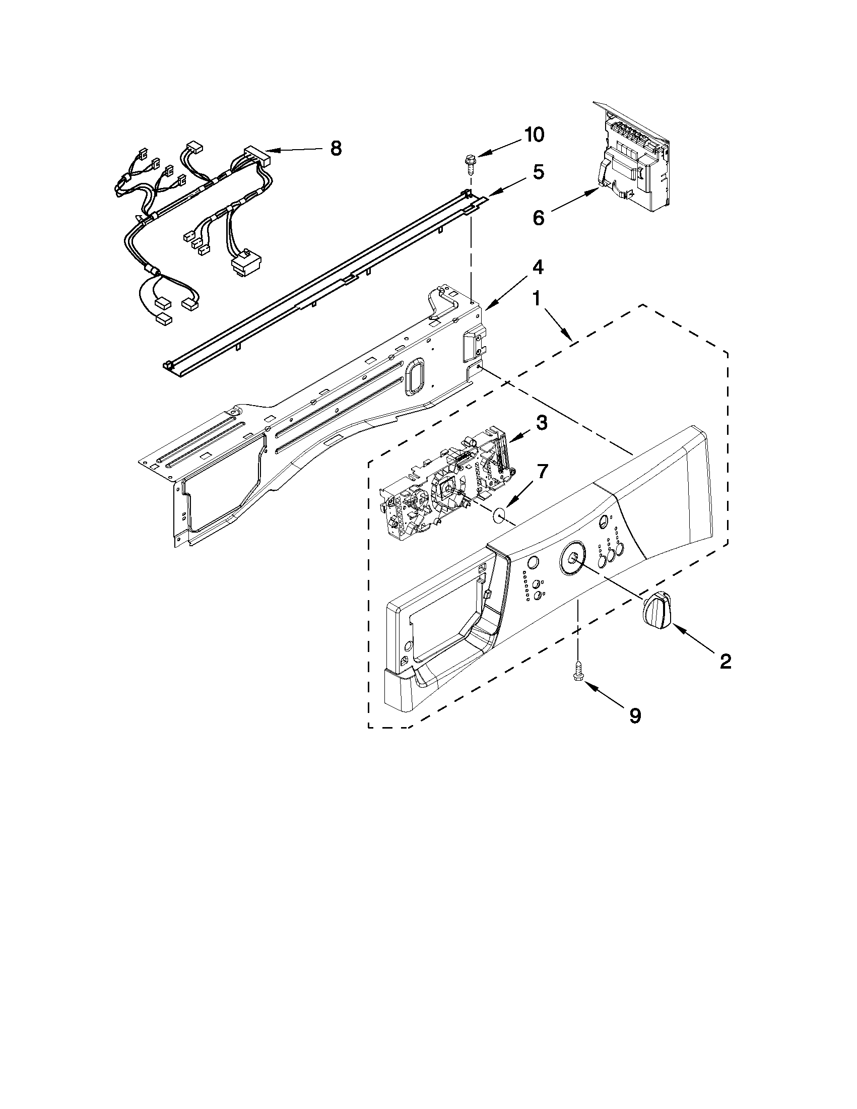 Page - 9 Official Whirlpool WFW9150WW00 washer parts | Sears PartsDirect