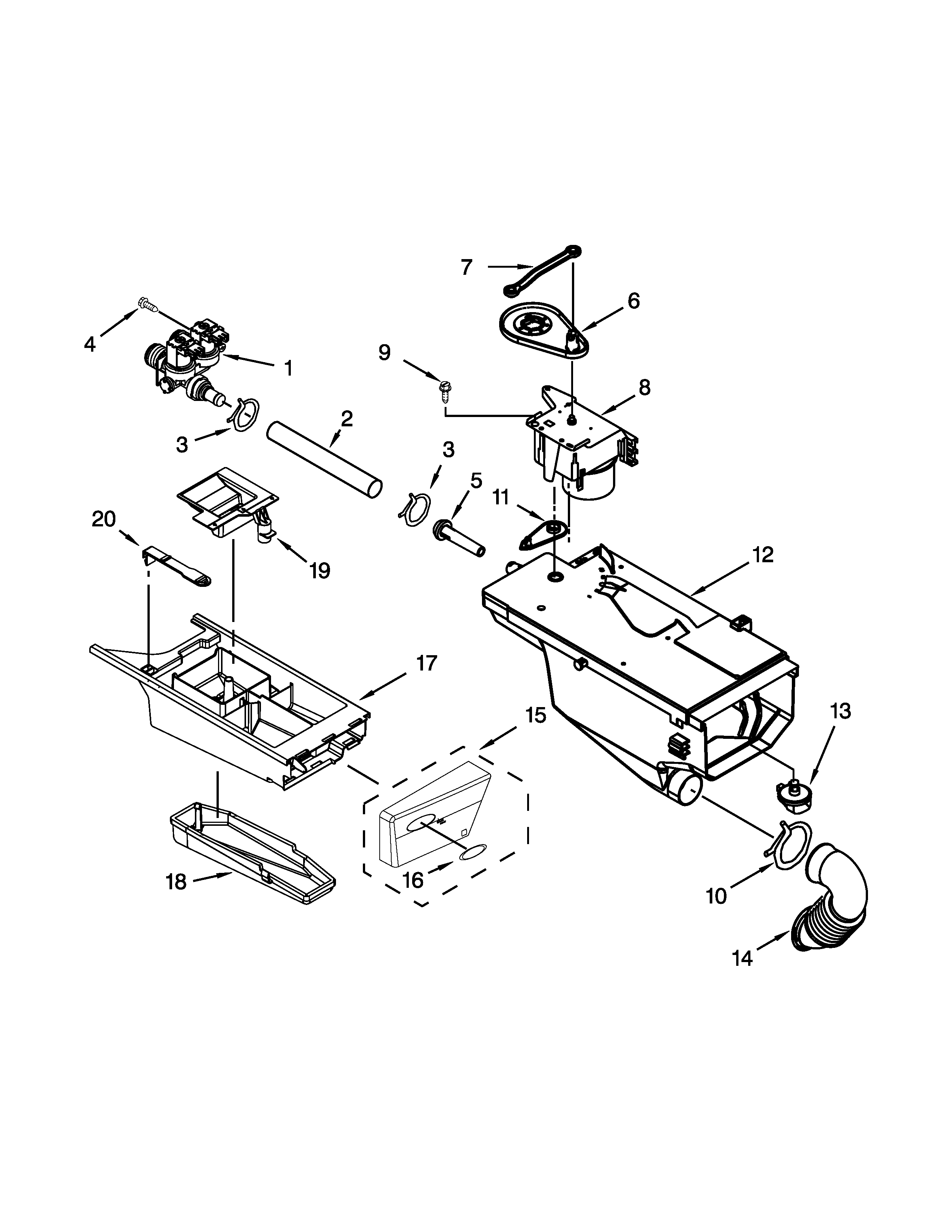 Whirlpool WFW8300SW00 washer Parts | Diagrams, Manuals | Sears PartsDirect