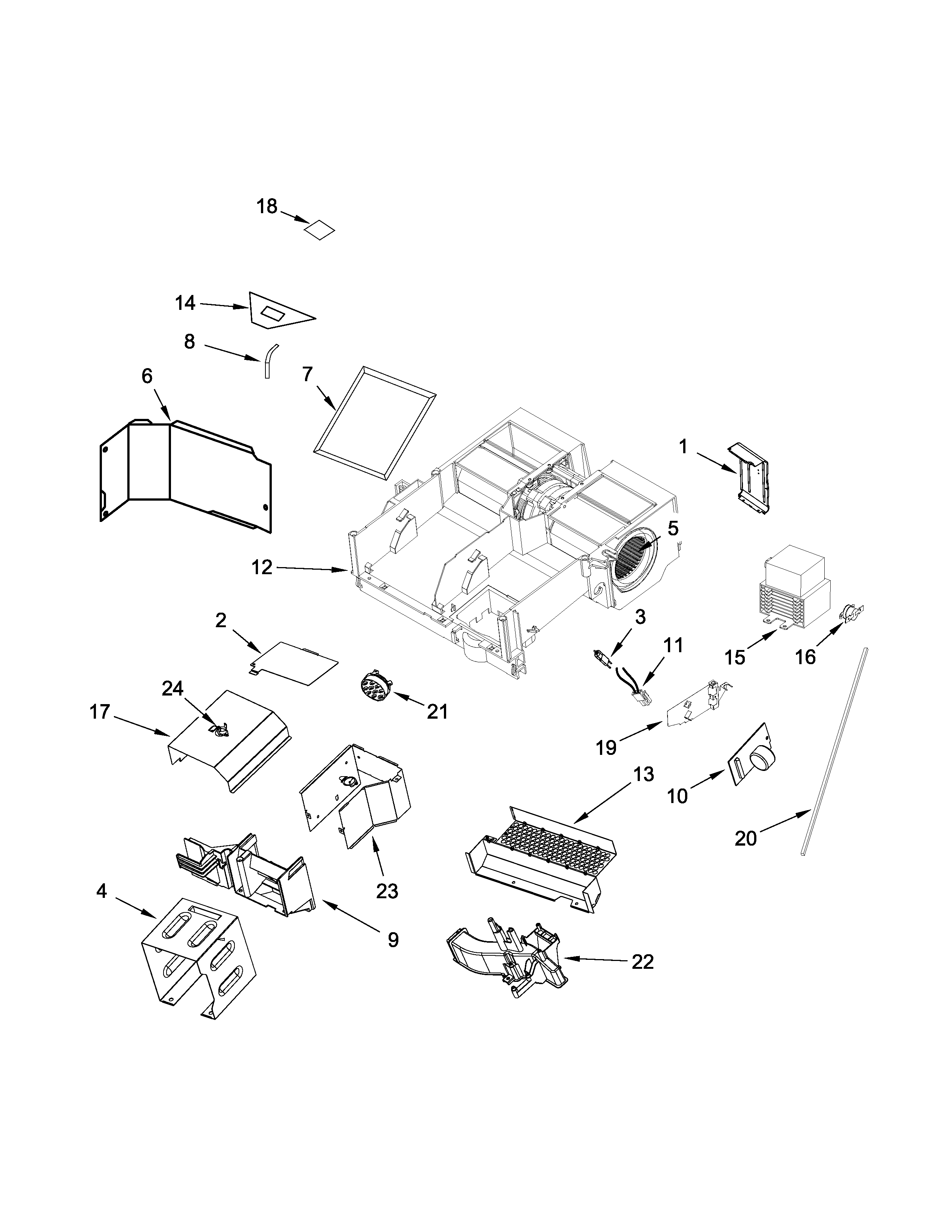 Page - 10 Official Jenn-Air YJMV9196CB0 microwave/hood combo parts ...
