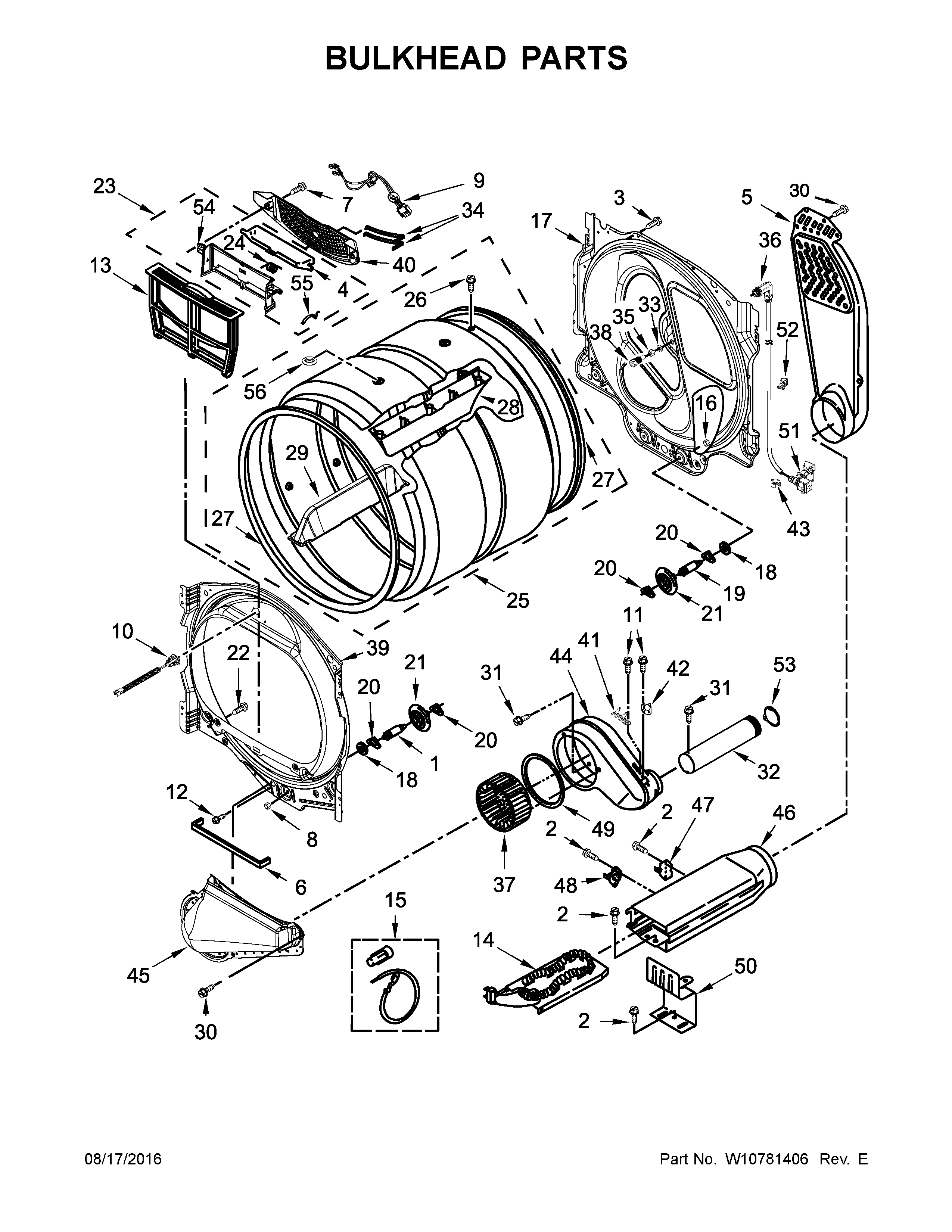 Whirlpool WED8500DC1 dryer Parts | Diagrams, Manuals, Installation ...