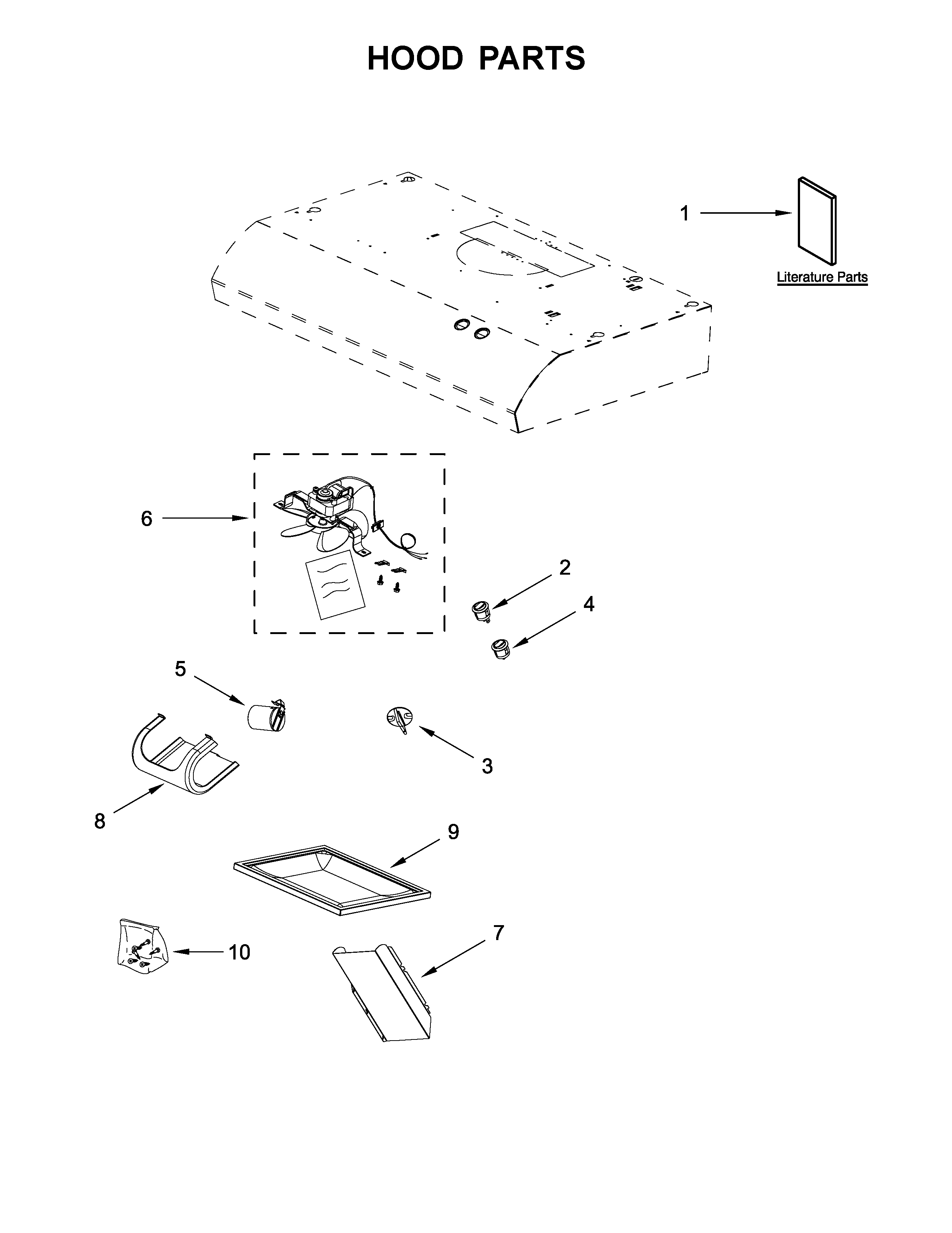 Official Whirlpool UXT4030ADS2 range hood parts | Sears PartsDirect