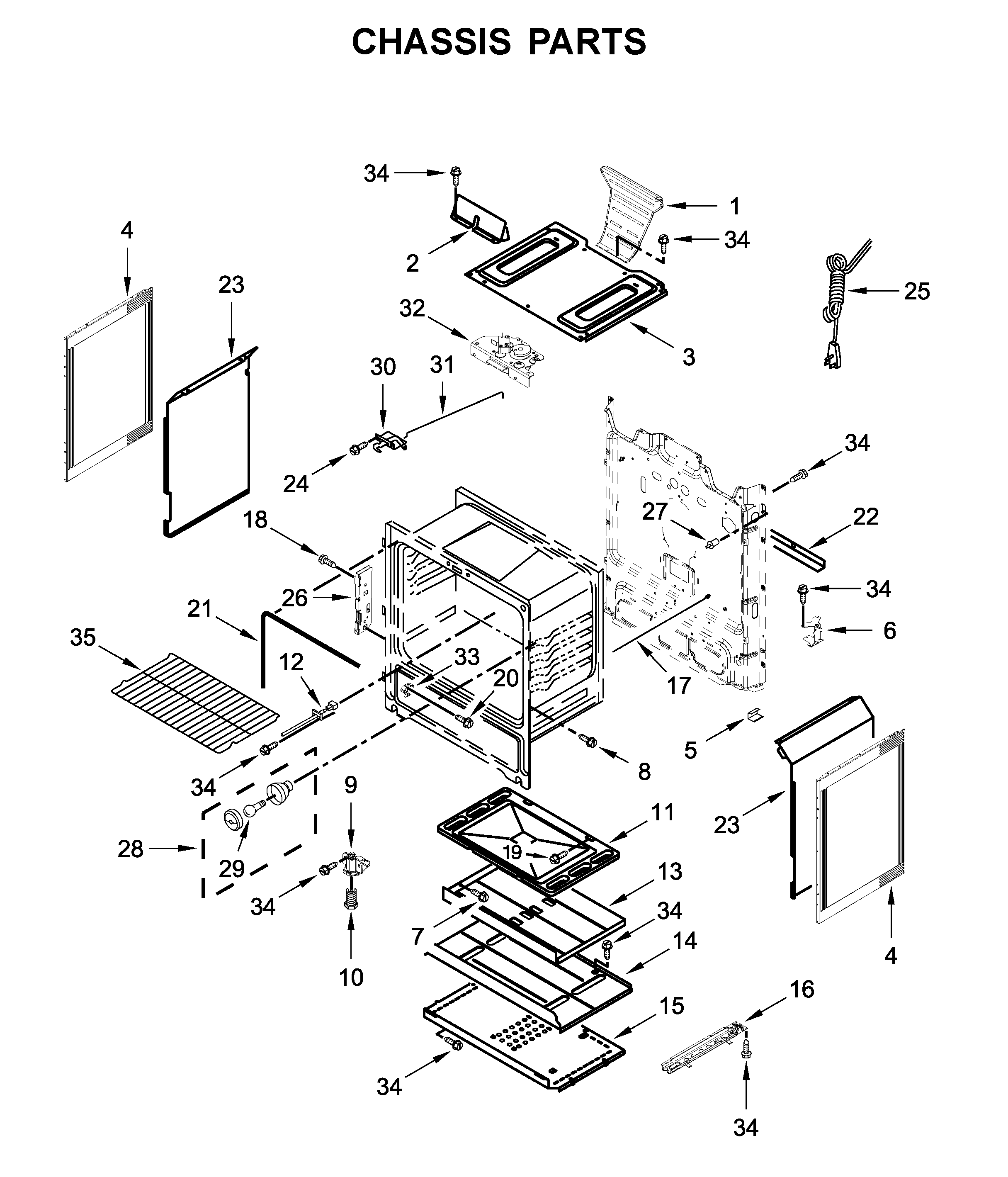 Official Maytag MGR6600FZ1 gas range parts | Sears PartsDirect