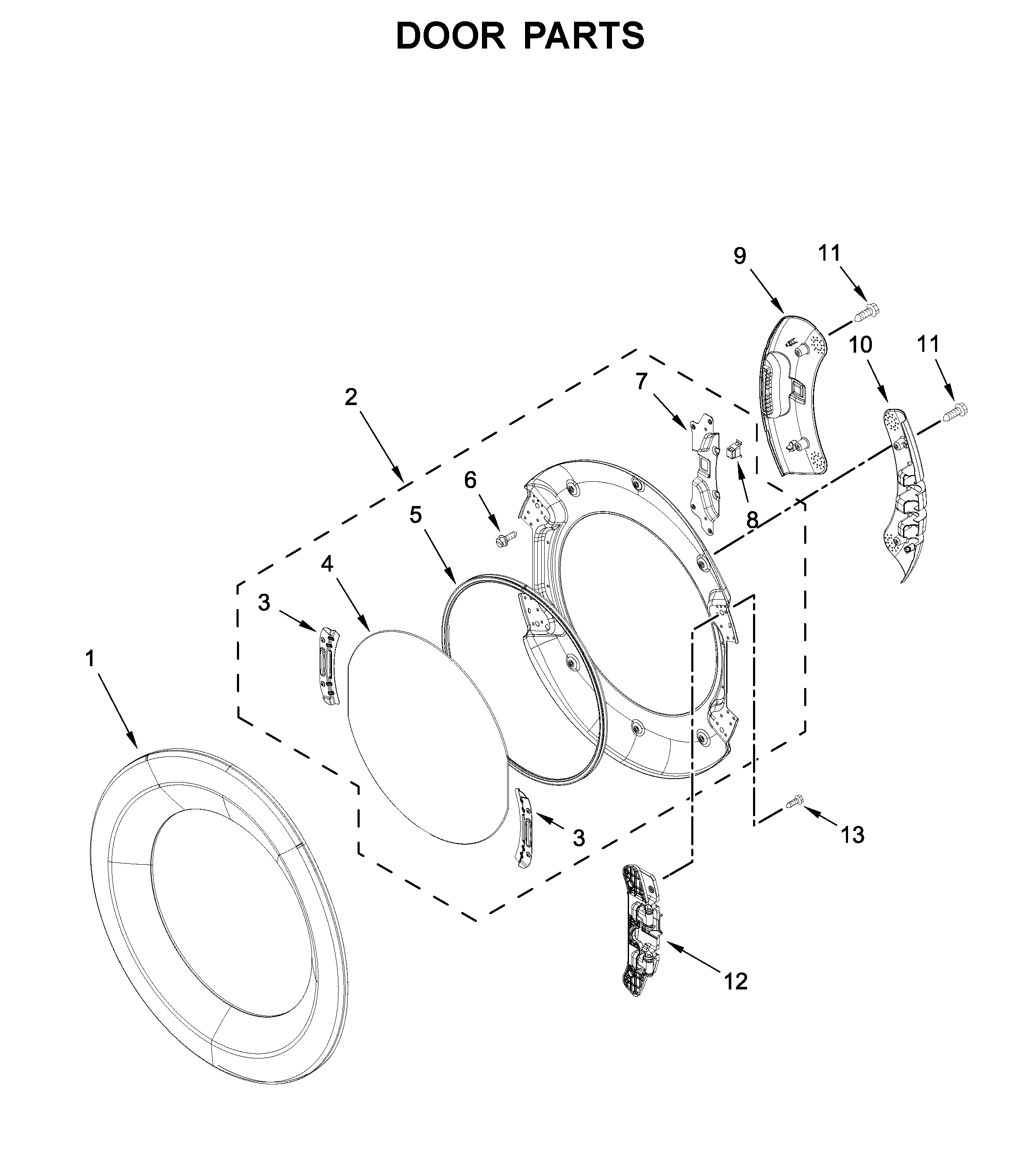 Official Whirlpool WED5620HW0 dryer parts | Sears PartsDirect