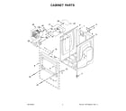 Official Whirlpool WED5100HW2 dryer parts | Sears PartsDirect