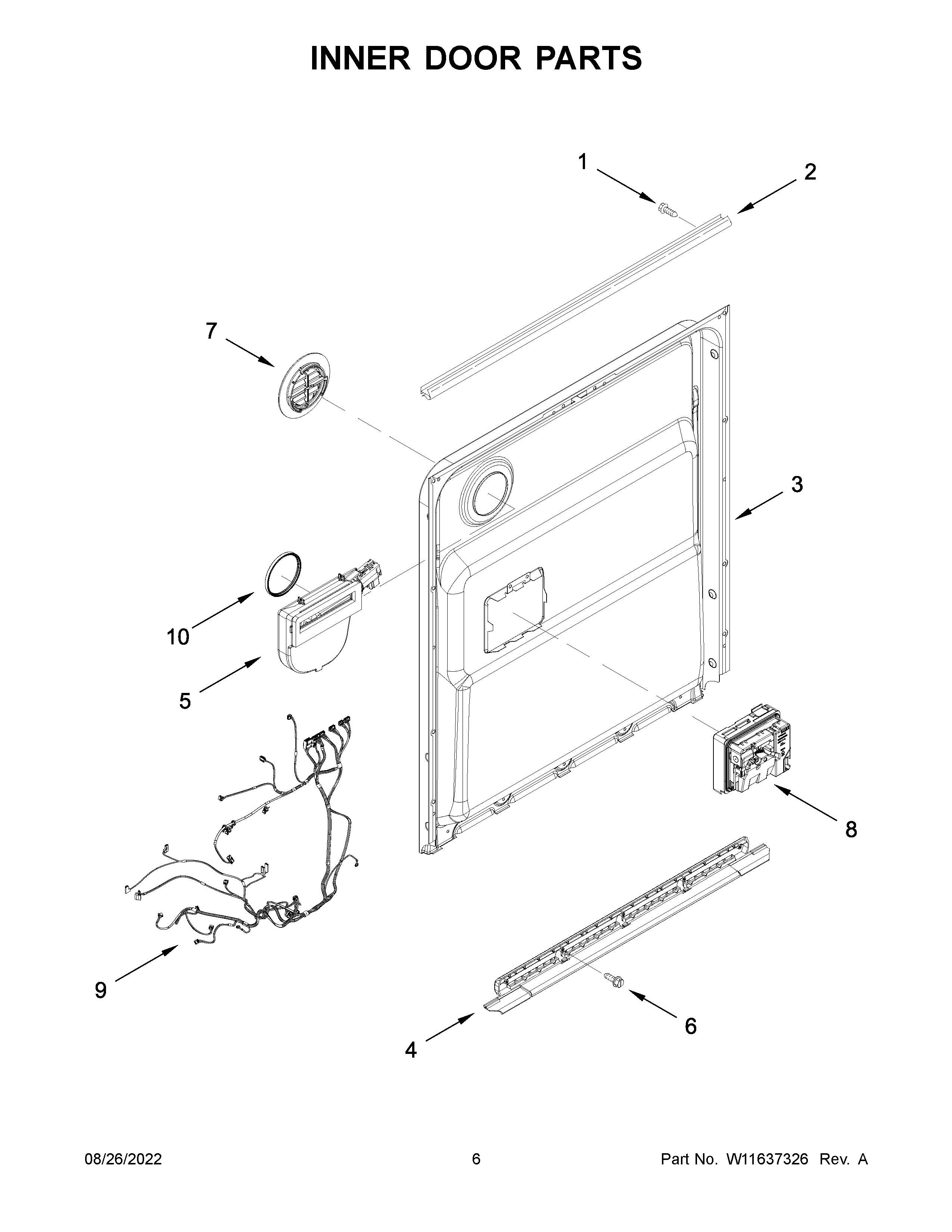 Official Whirlpool WDP540HAMZ0 dishwasher parts | Sears PartsDirect