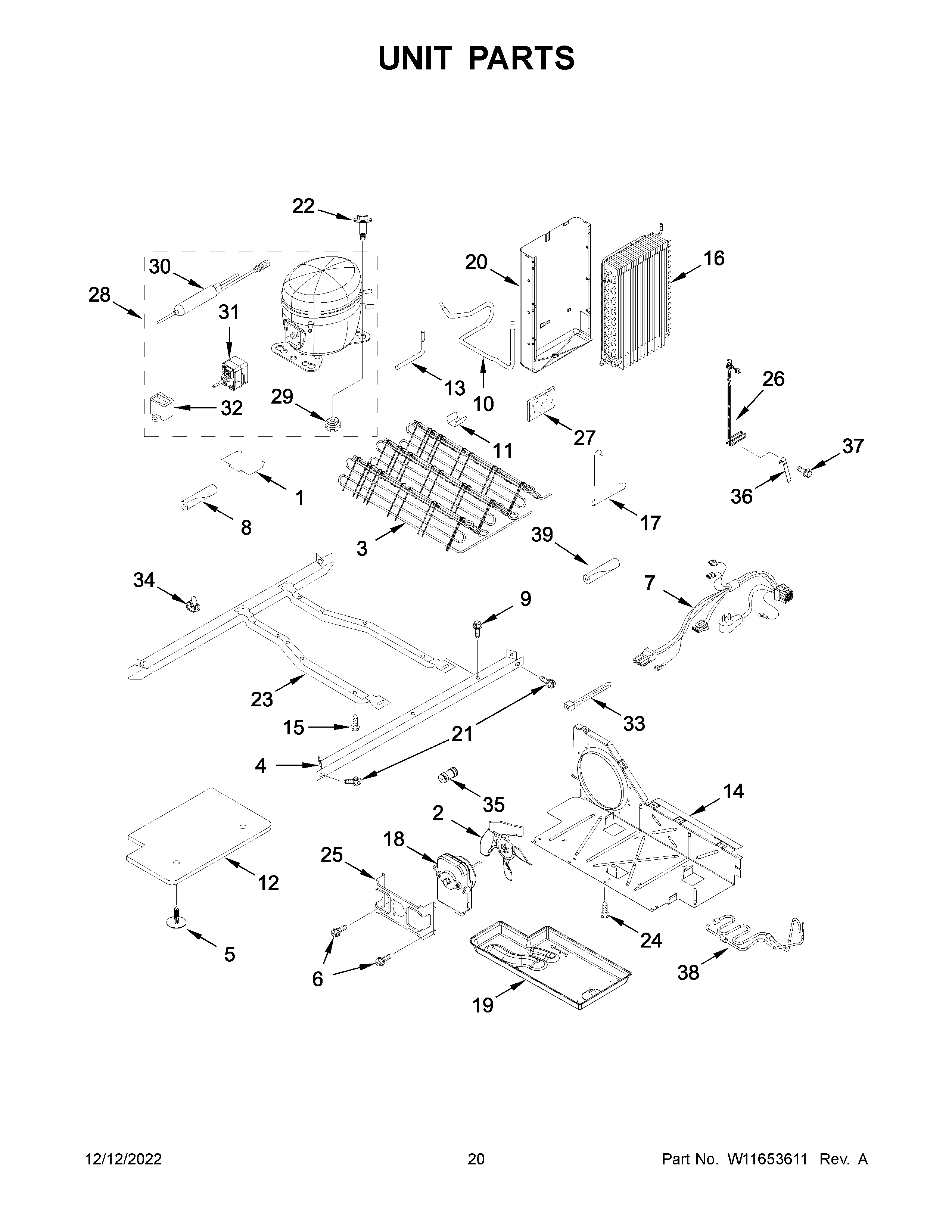 Official Whirlpool WRS315SDHW06 side-by-side refrigerator parts | Sears ...