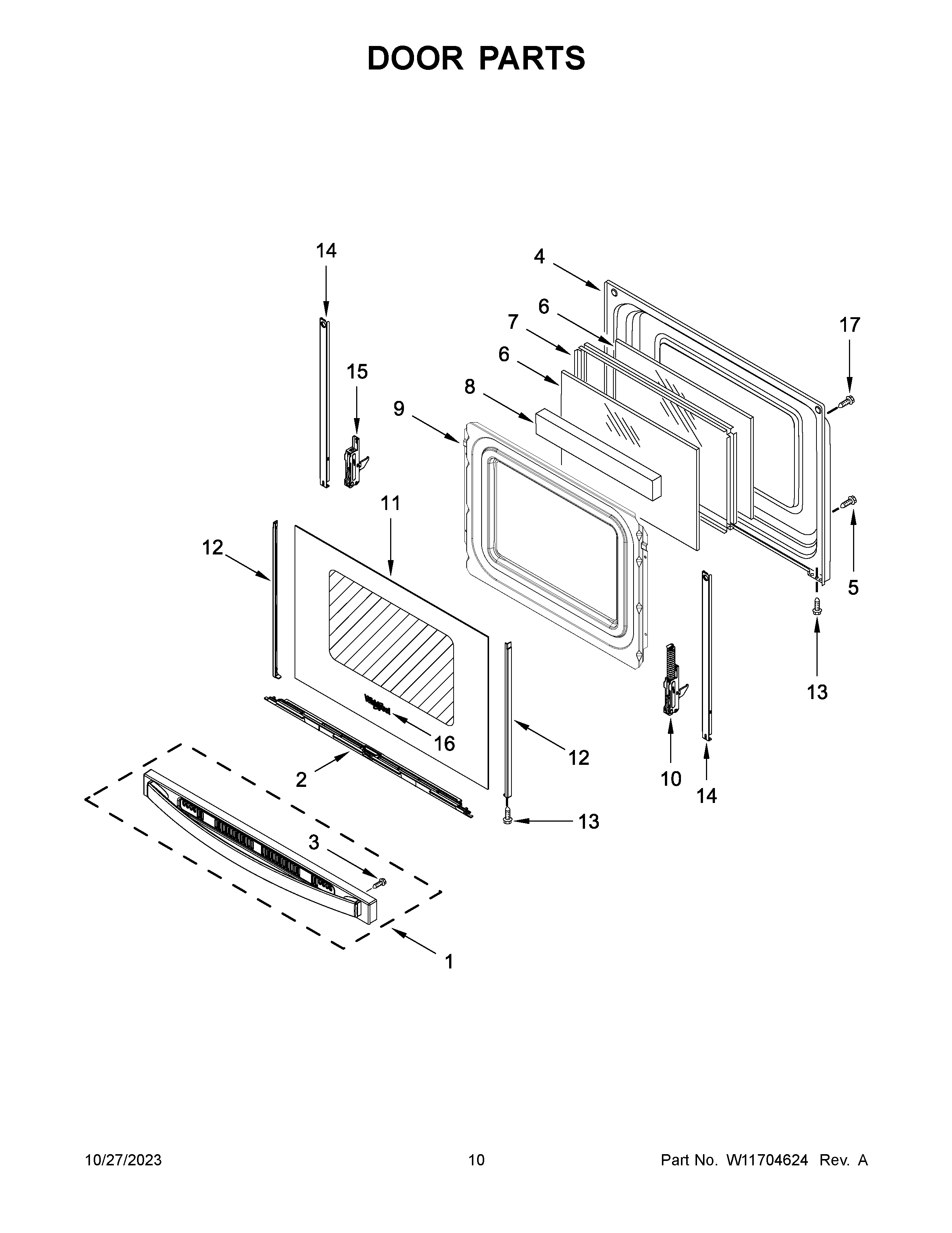 Official Whirlpool WFG515S0MS1 gas range parts | Sears PartsDirect