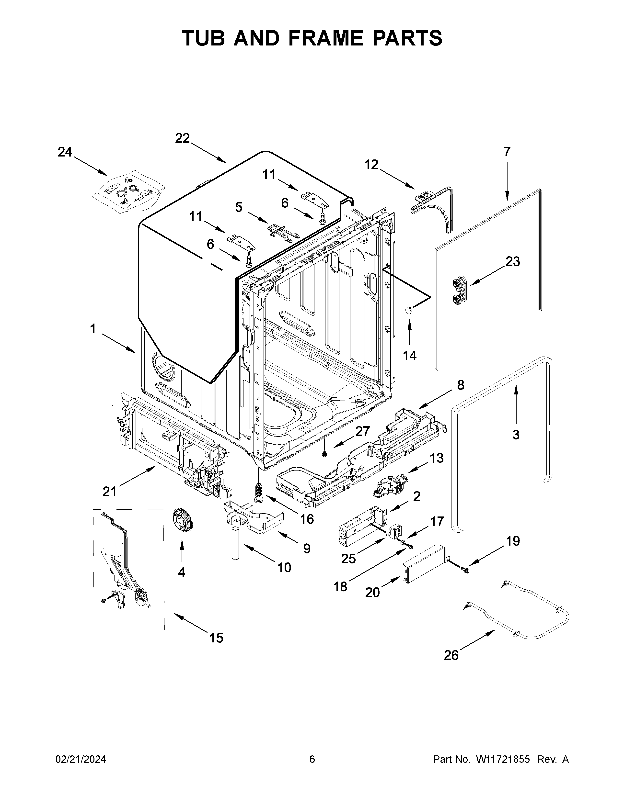 Elegant Maytag Dishwasher Parts Diagram Gallery