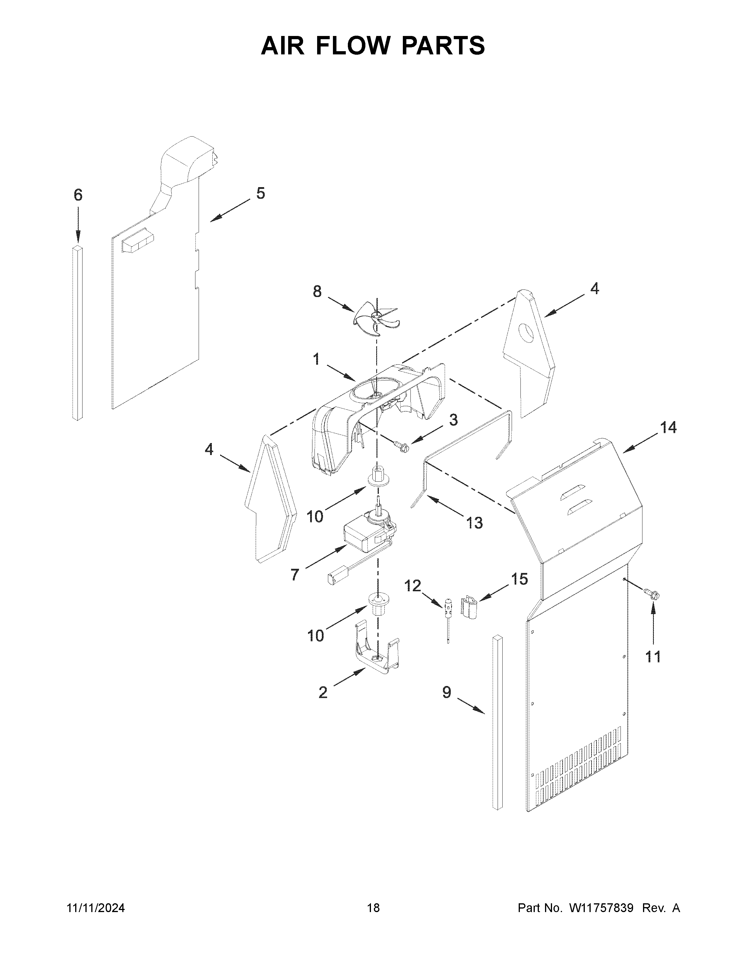 Whirlpool WRS321SDHZ13 side-by-side refrigerator Parts | Diagrams ...
