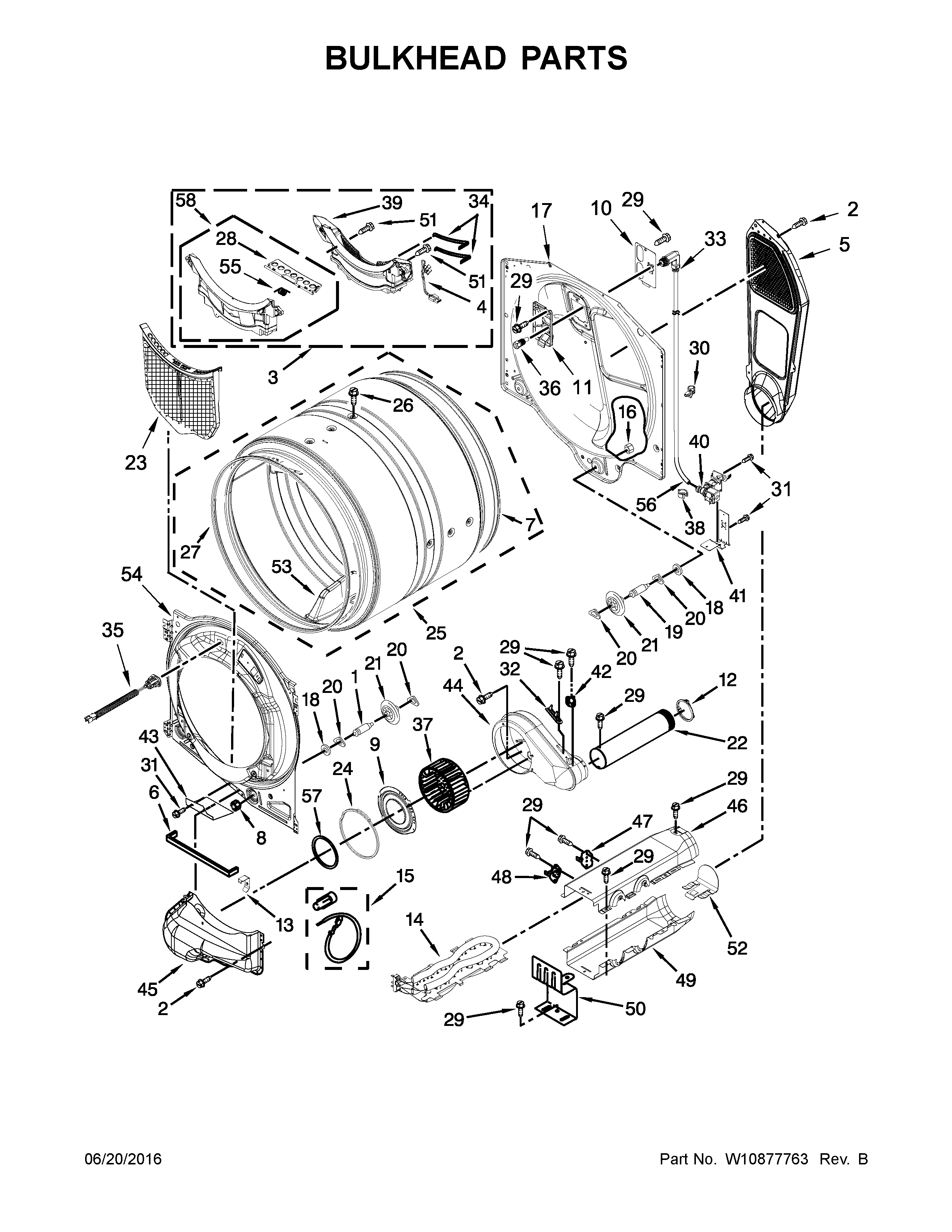 Page - 12 Official Whirlpool WED92HEFC0 dryer parts | Sears PartsDirect