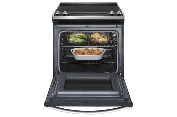 Why doesn't my electric range's surface element heat properly?