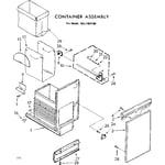 Kenmore 6657464100 trash compactor parts | Sears PartsDirect