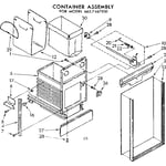 Kenmore 6657467100 trash compactor parts | Sears PartsDirect